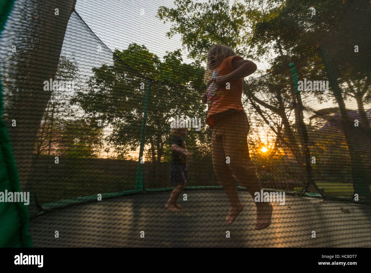 Kids jumping up and down hi-res stock photography and images - Alamy