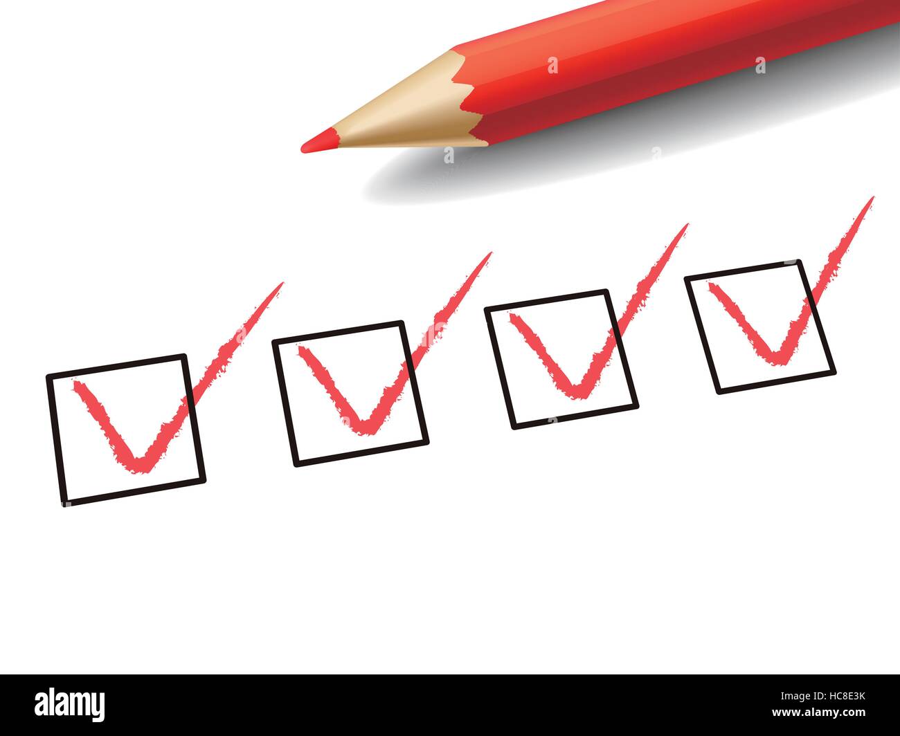 Pen and paper metaphor Stock Vector Images - Alamy