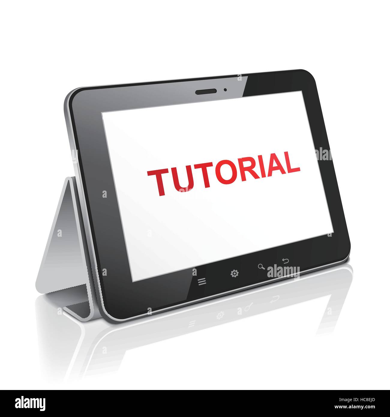 Tutorial screen Cut Out Stock Images & Pictures - Alamy