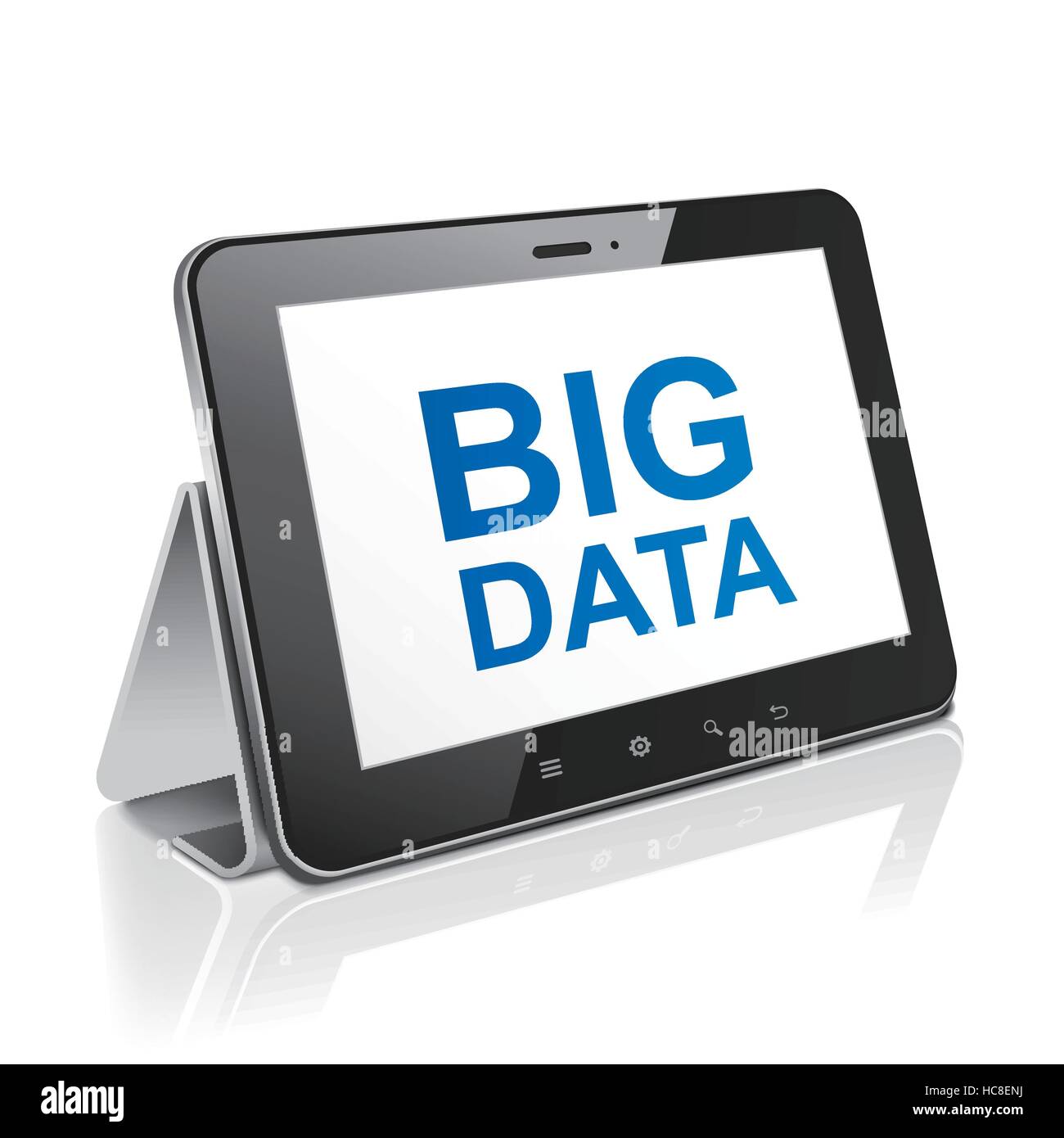 Touch display big pad Stock Vector Images - Alamy