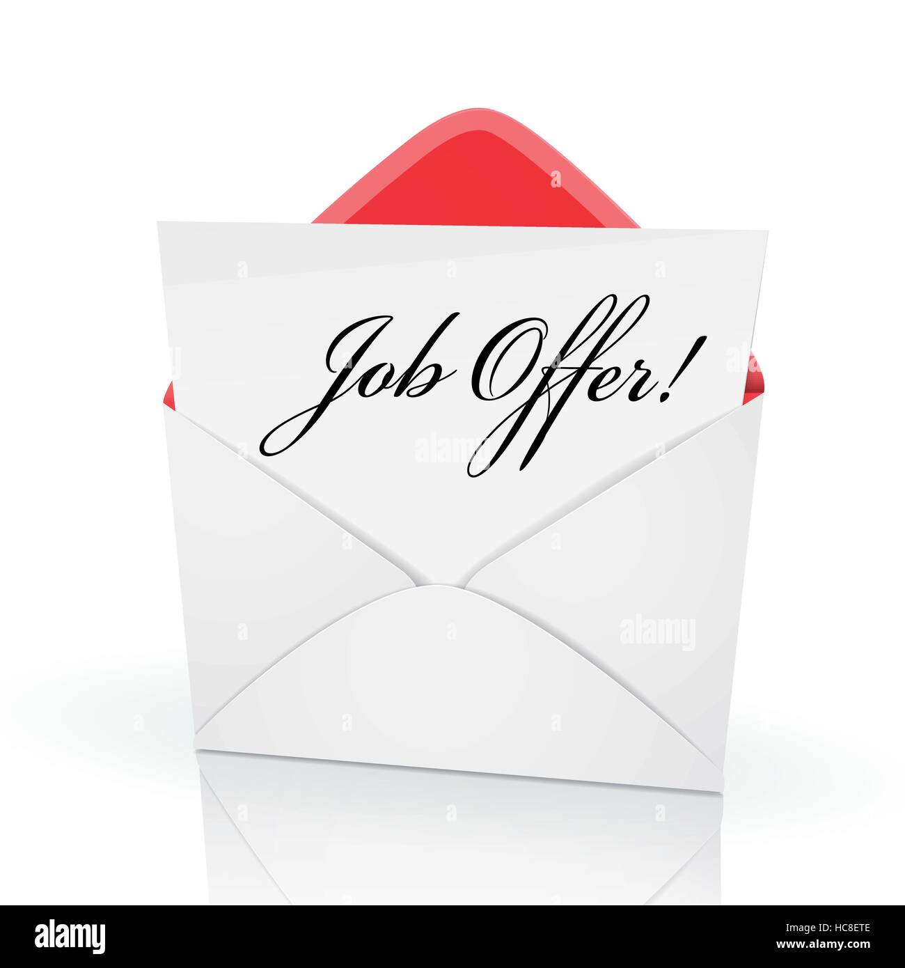 New job card Cut Out Stock Images & Pictures - Alamy