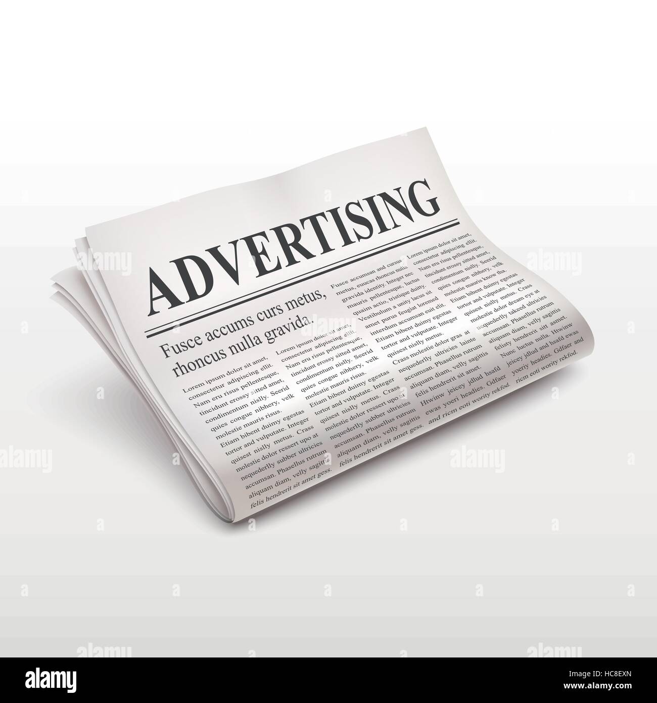 Over advertising Stock Vector Images - Alamy