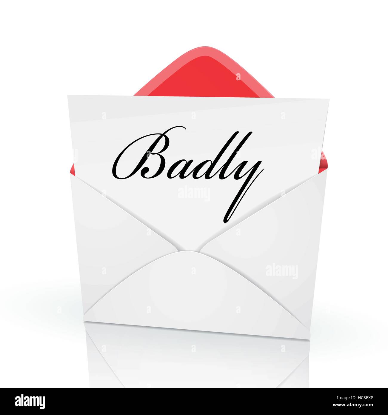 Badly Stock Vector Images - Alamy