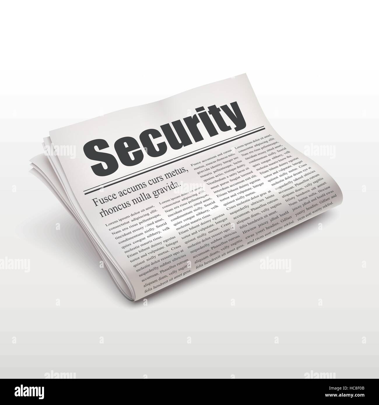 The word security Stock Vector Images - Alamy
