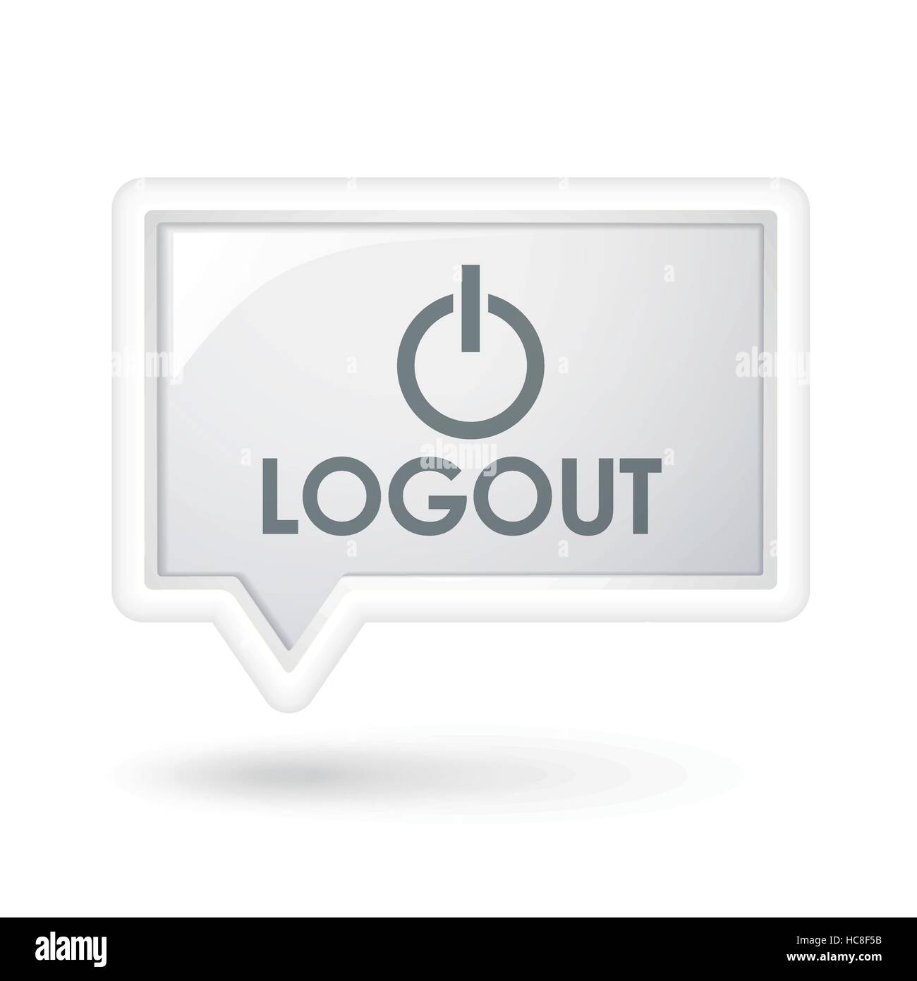 Logout hi-res stock photography and images - Alamy