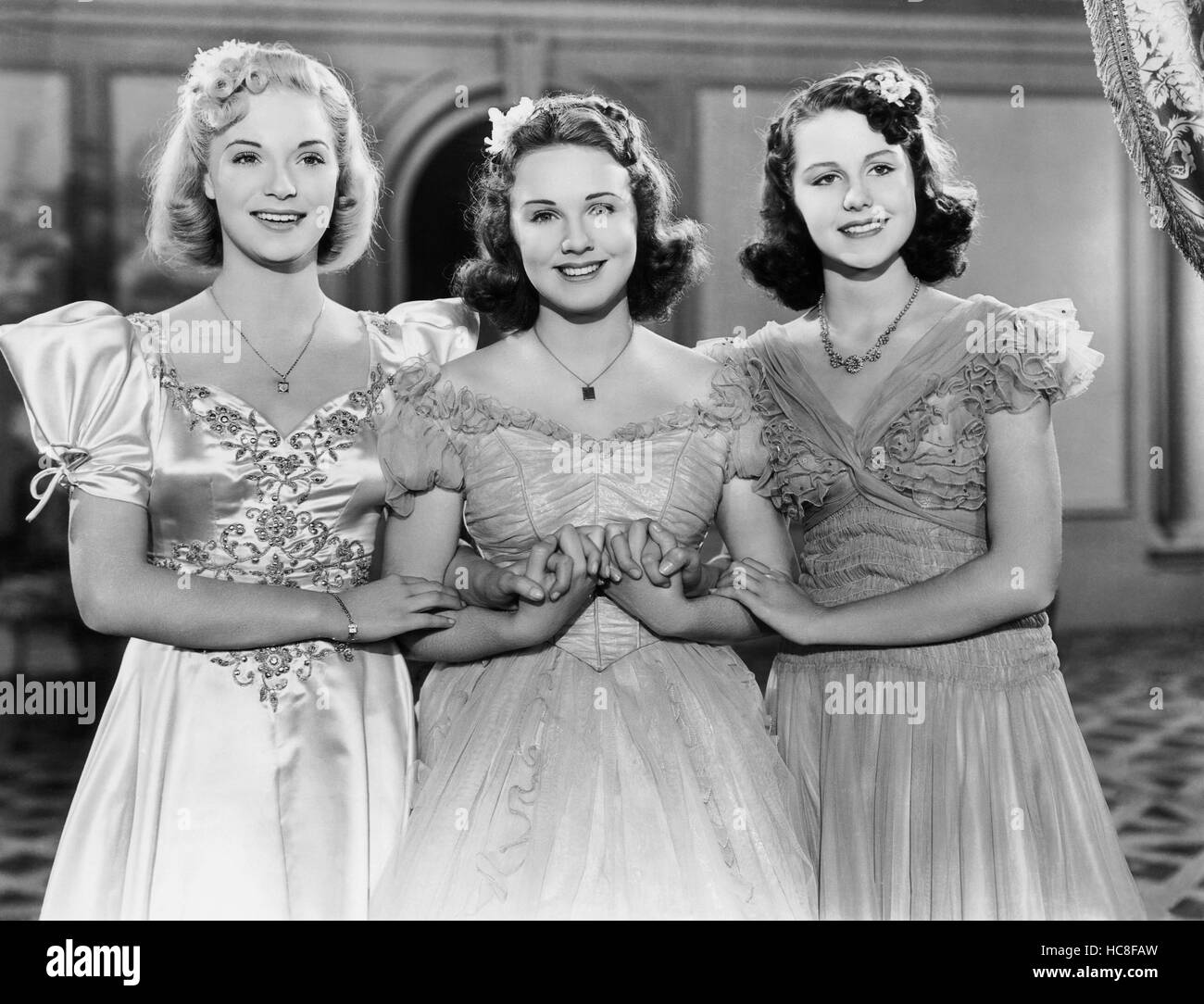 THREE SMART GIRLS GROW UP, Nan Grey, Deanna Durbin, Helen Parrish, 1939 ...