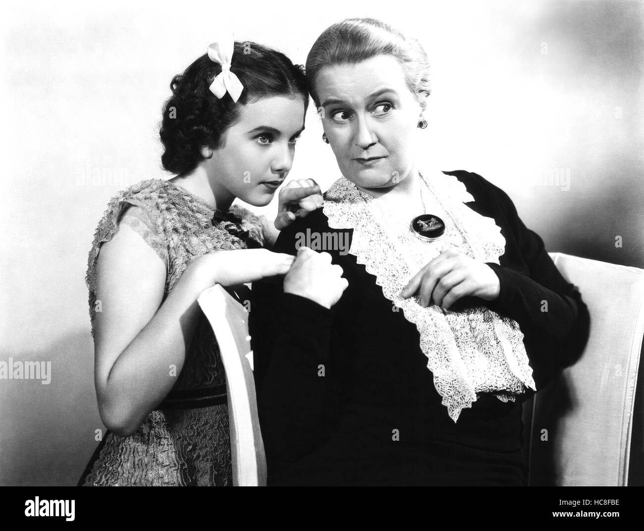 THREE SMART GIRLS, from left, Deanna Durbin, Lucile Watson, 1936 Stock ...