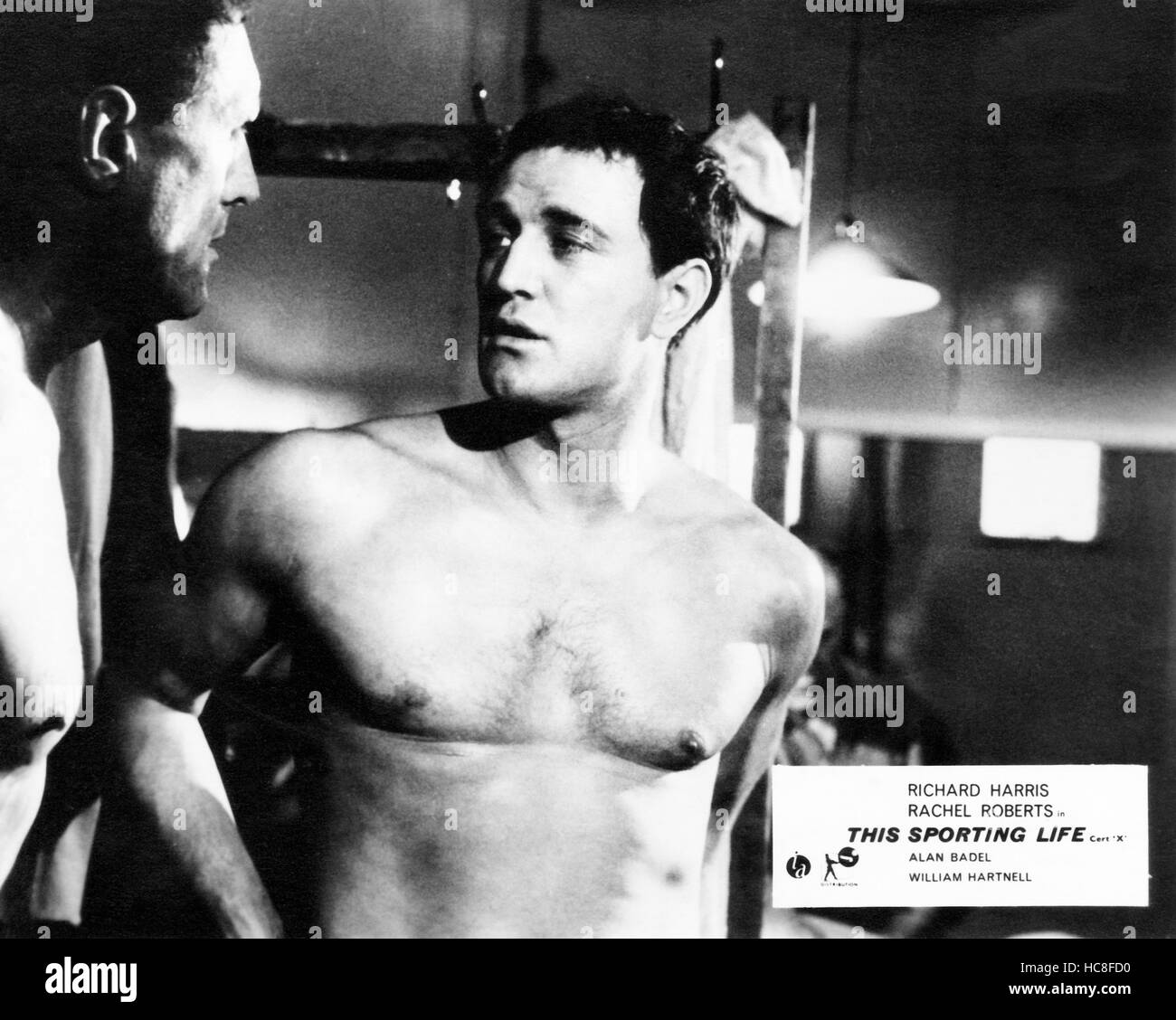 THIS SPORTING LIFE, from left: Jack Watson, Richard Harris, 1963 Stock ...