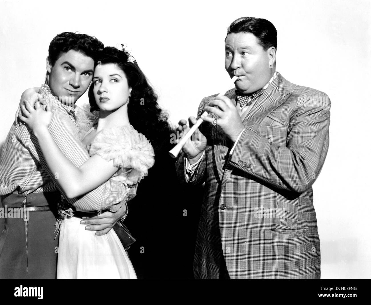 THAT'S THE SPIRIT, from left, Johnny Coy, Peggy Ryan, Jack Oakie, 1945 ...