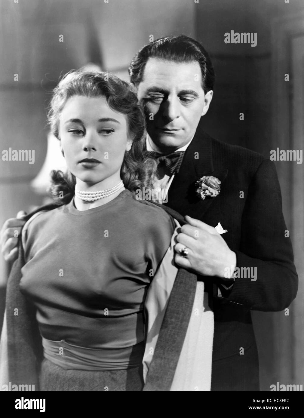 THIRD TIME LUCKY, from left, Glynis Johns, Charles Goldner, 1948 Stock ...