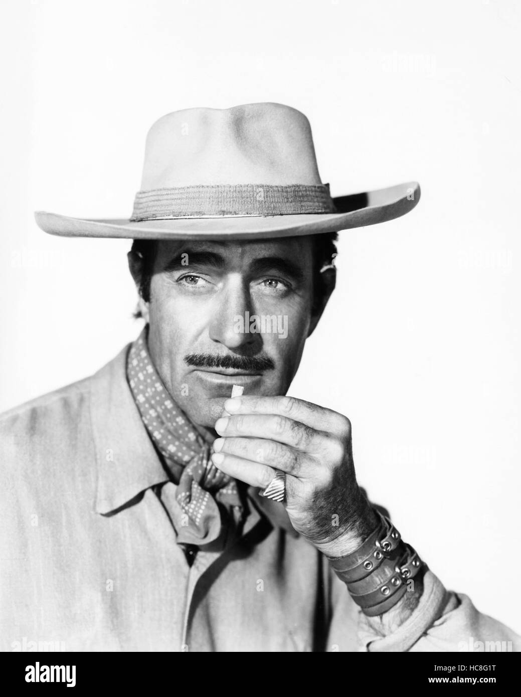 THREE VIOLENT PEOPLE, Gilbert Roland, 1956 Stock Photo - Alamy