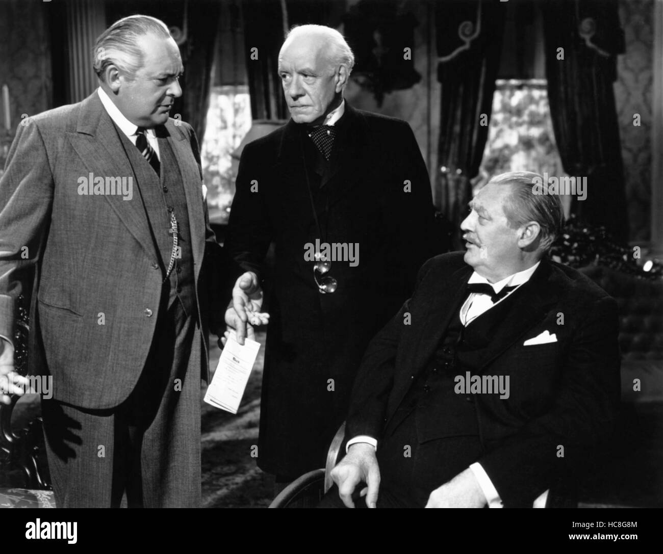 THREE WISE FOOLS, from left, Edward Arnold, Lewis Stone, Lionel ...
