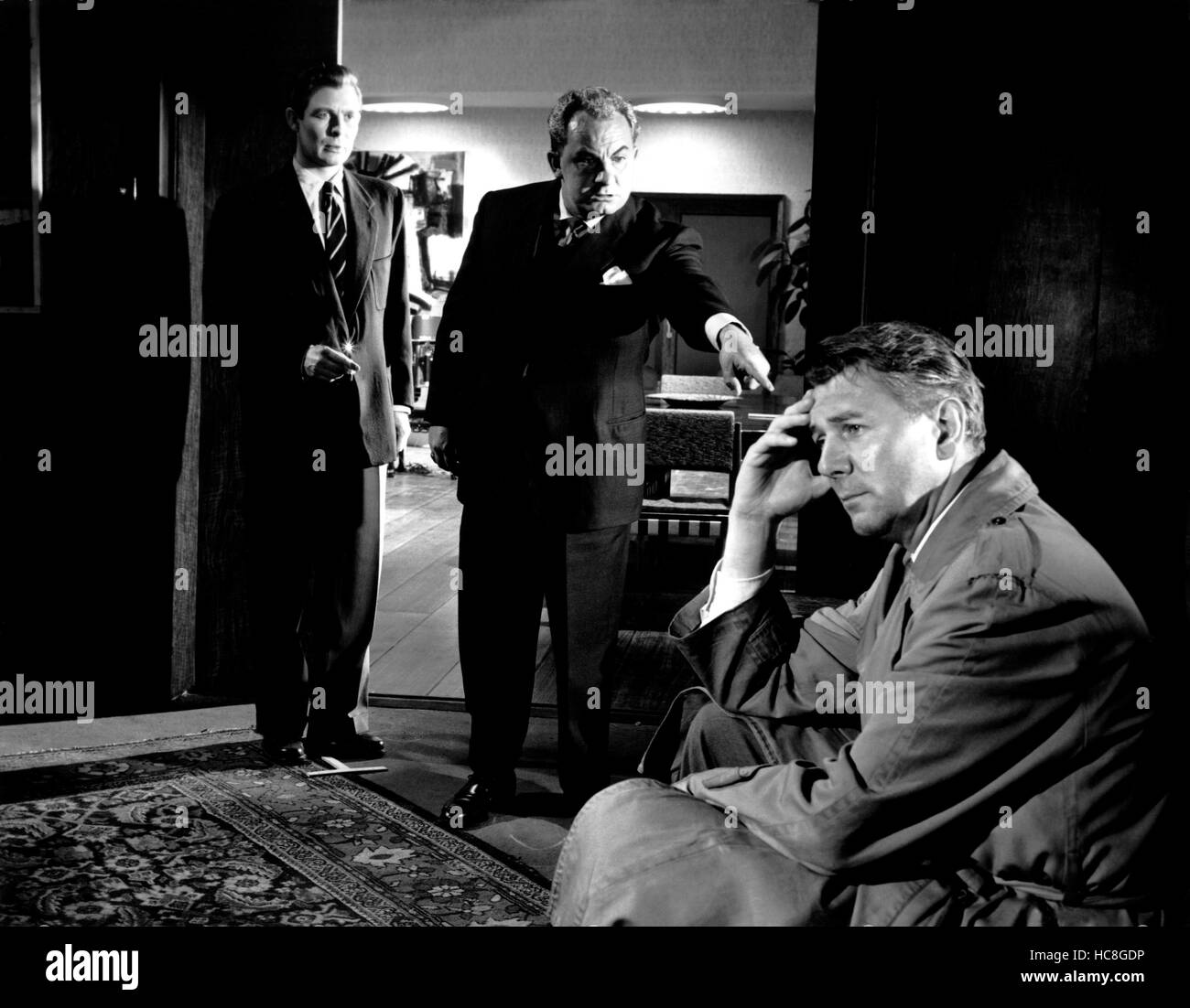 TIME WITHOUT PITY, Paul Daneman, Leo McKern, Michael Redgrave, 1957 ...