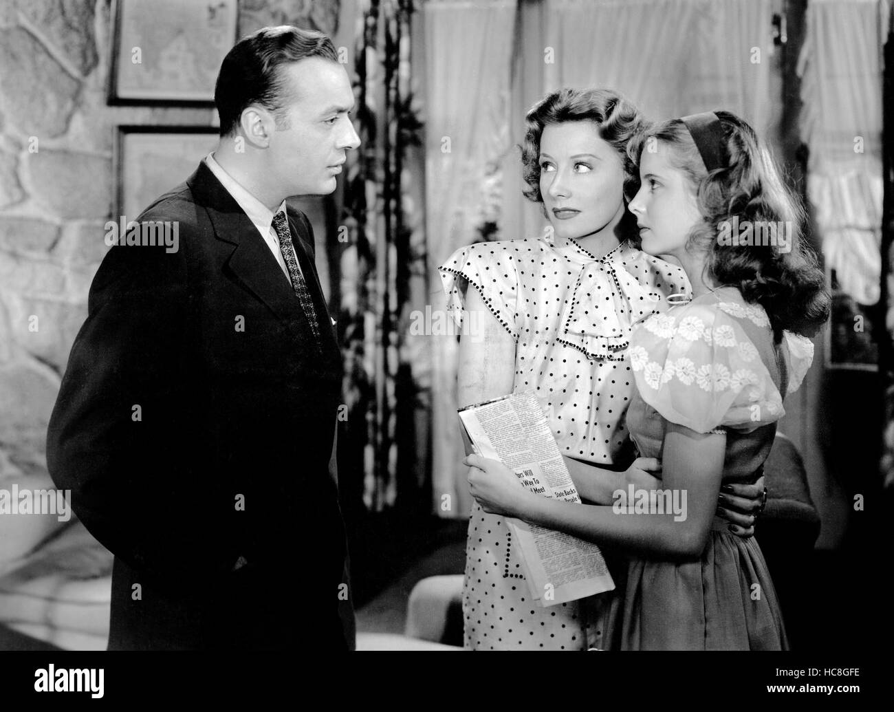 TOGETHER AGAIN, Charles Boyer, Irene Dunne, Mona Freeman, 1944 Stock ...