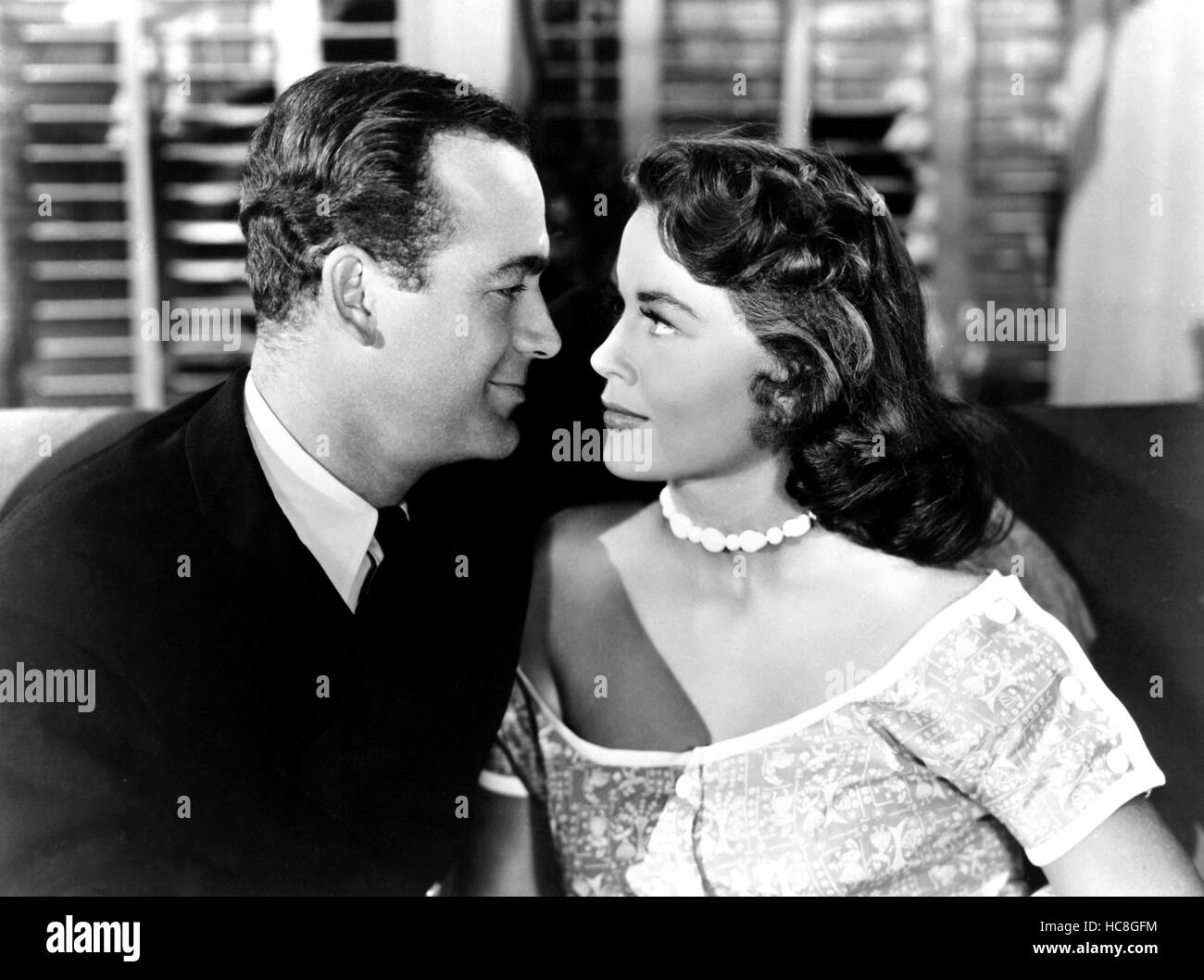 TORPEDO ALLEY, from left, Mark Stevens, Dorothy Malone, 1952 Stock ...