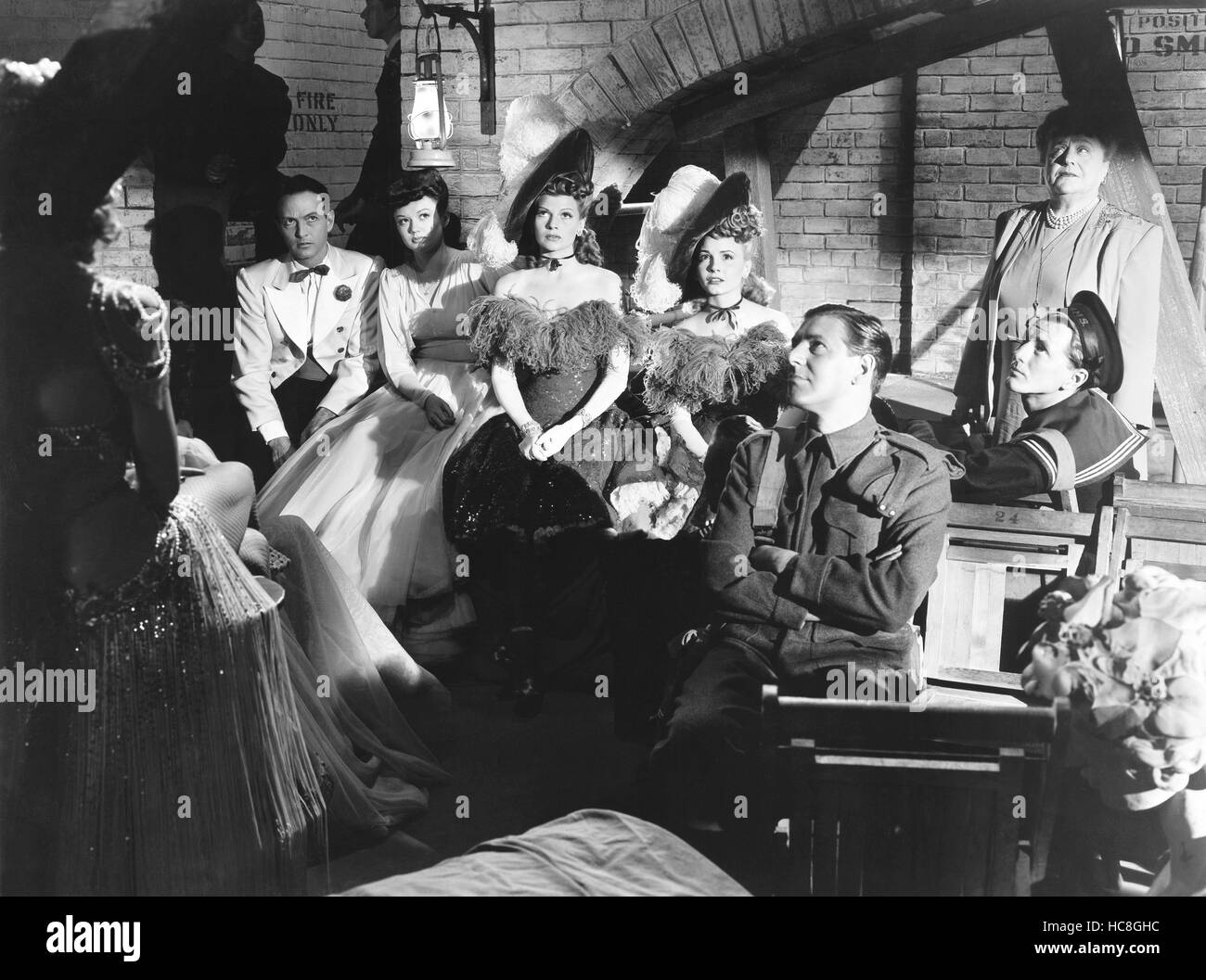 TONIGHT AND EVERY NIGHT, Rita Hayworth and Janet Blair (showgirls ...