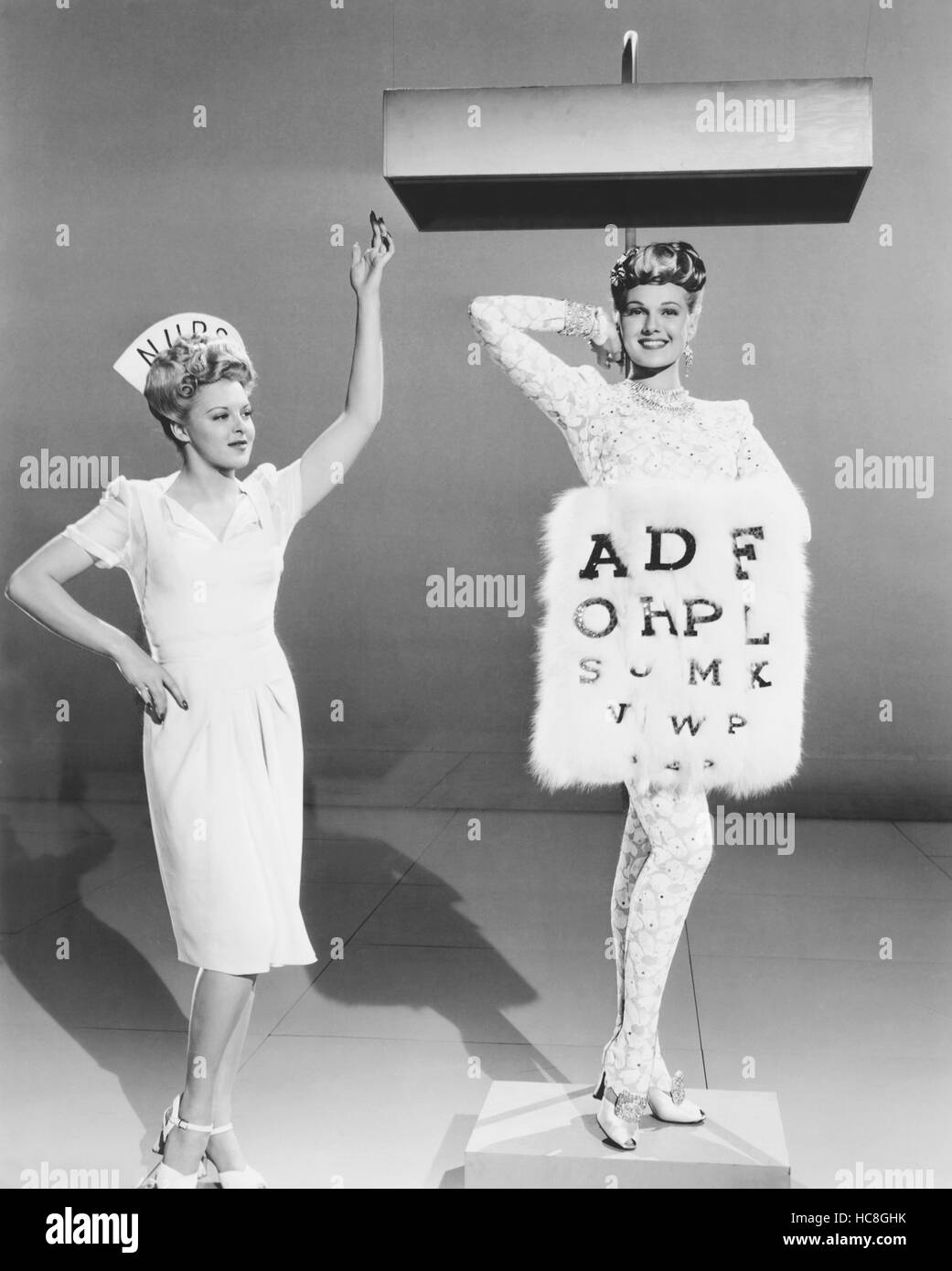 TONIGHT AND EVERY NIGHT, from left, Lucille Carroll, Adele Jergens ...