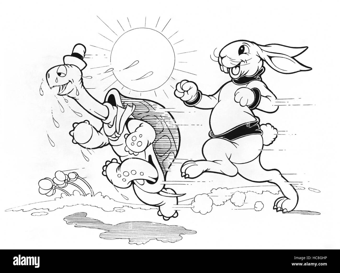 TORTOISE AND THE HARE, THE, Disney animation, 1934 Stock Photo - Alamy