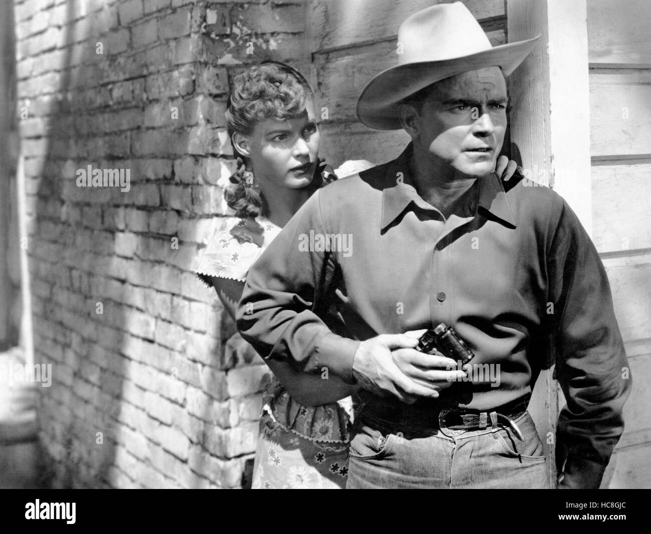 TOUGH ASSIGNMENT, from left, Marjorie Steele, Don Barry, (aka Don 'Red ...