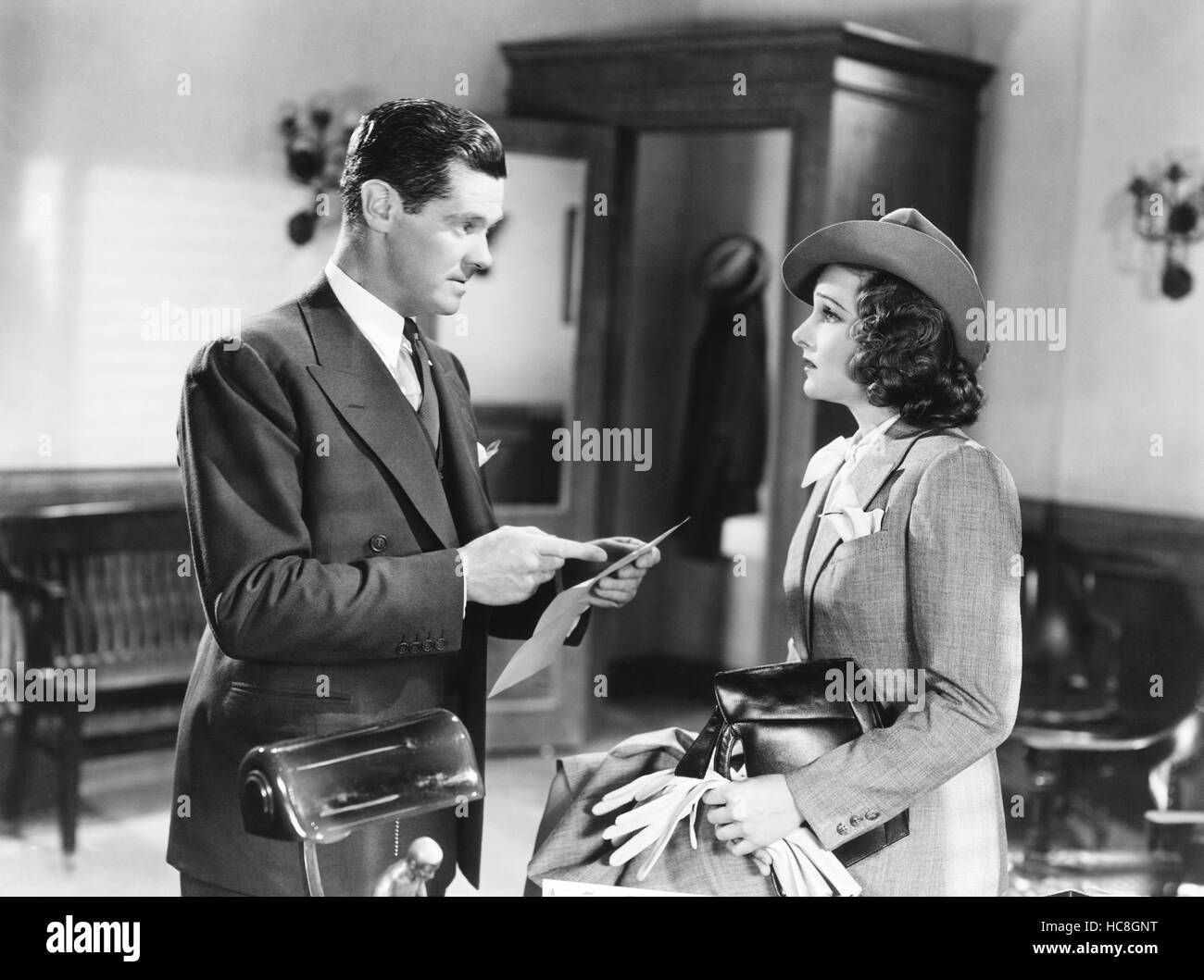 TORCHY BLANE IN PANAMA, from left, Paul Kelly, Lola Lane, 1938 Stock ...