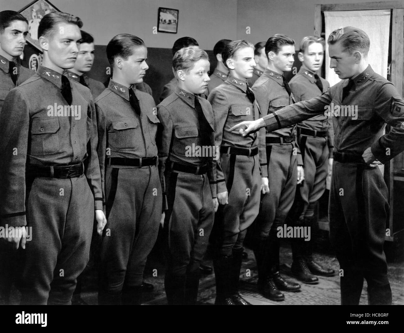 TOM BROWN OF CULVER, from left, Tyrone Power, Richard Cromwell, Matty ...