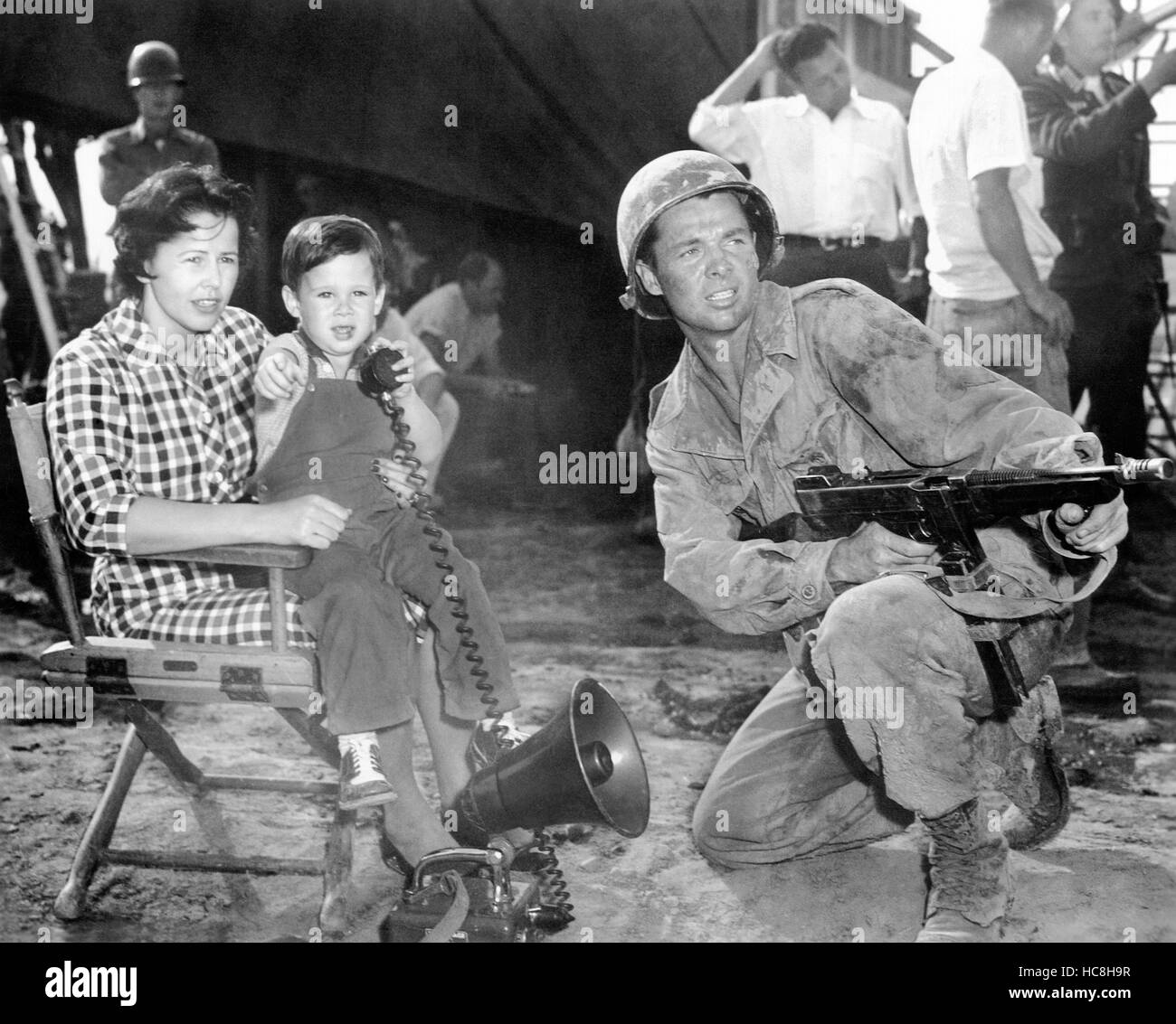 TO HELL AND BACK, from left, Pamela Archer Murphy, and son Terry ...