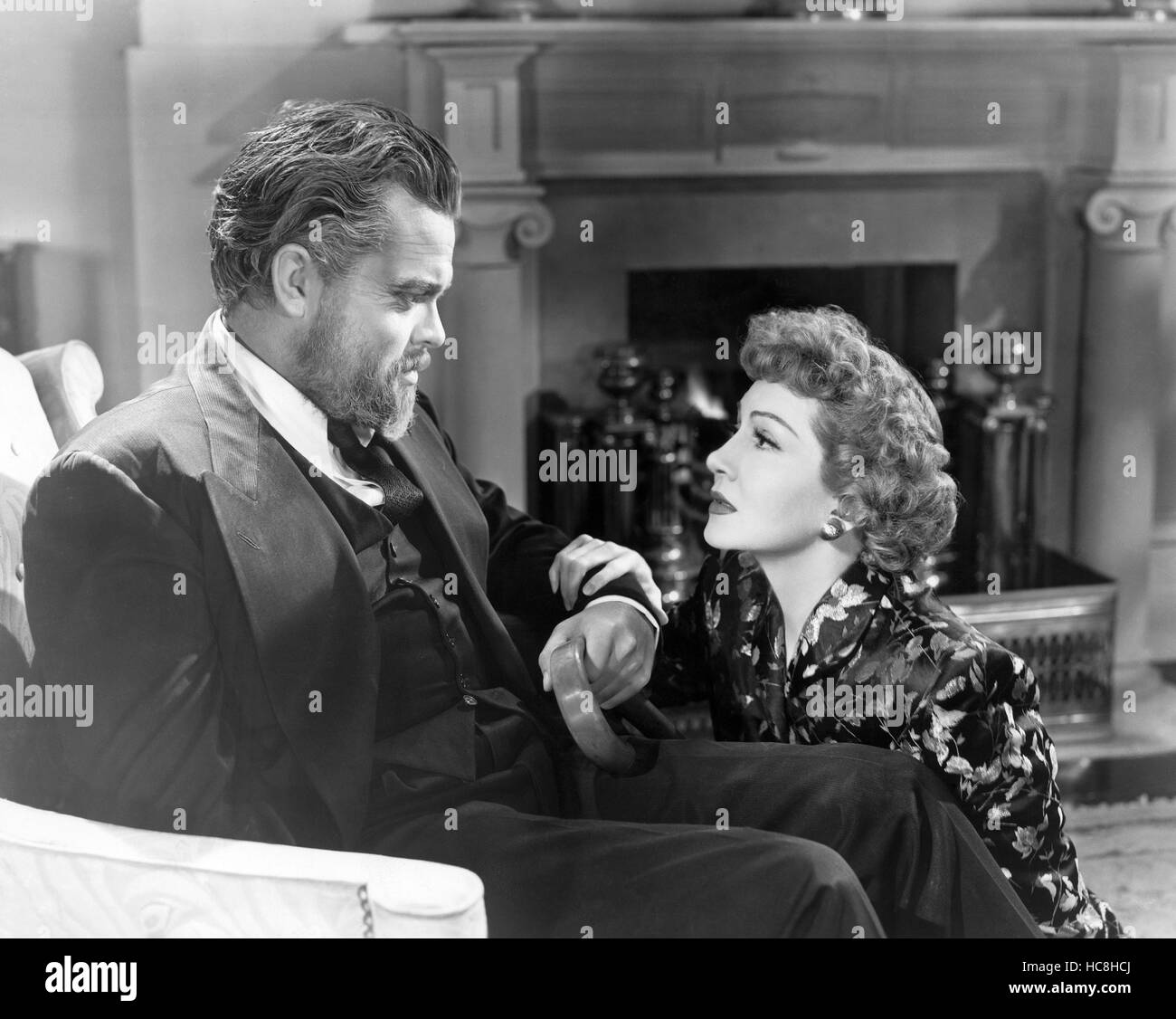 TOMORROW IS FOREVER, Orson Welles, Claudette Colbert, 1946 Stock Photo ...