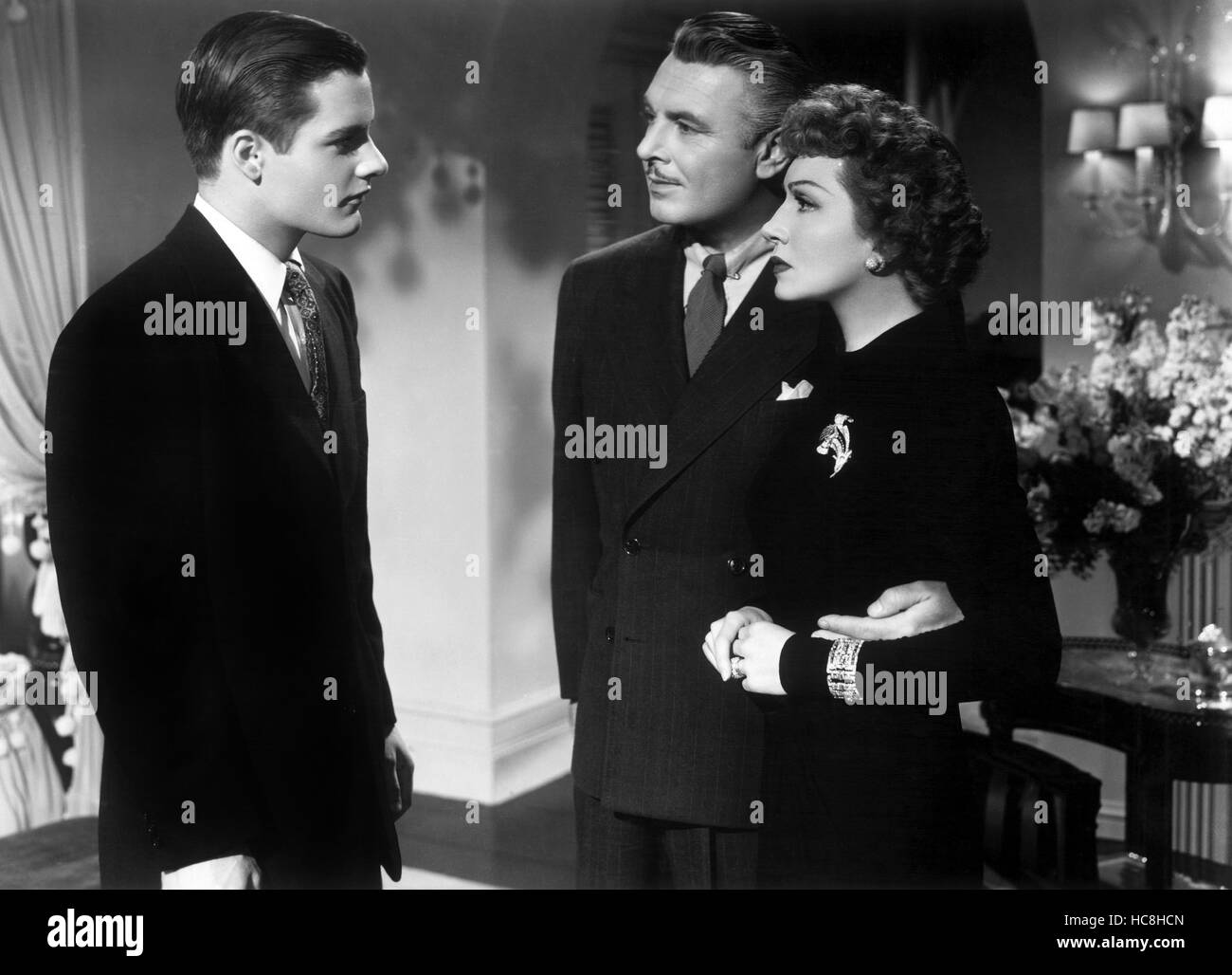 TOMORROW IS FOREVER, Richard Long, George Brent, Claudette Colbert ...