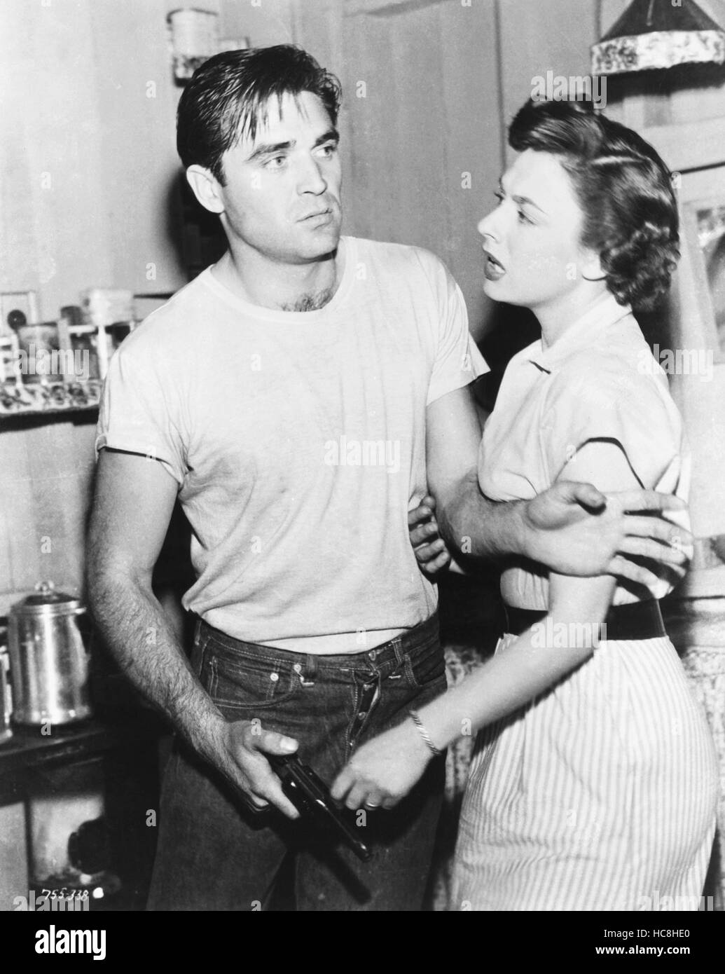 TOMORROW IS ANOTHER DAY, from left: Steve Cochran, Ruth Roman, 1951 ...