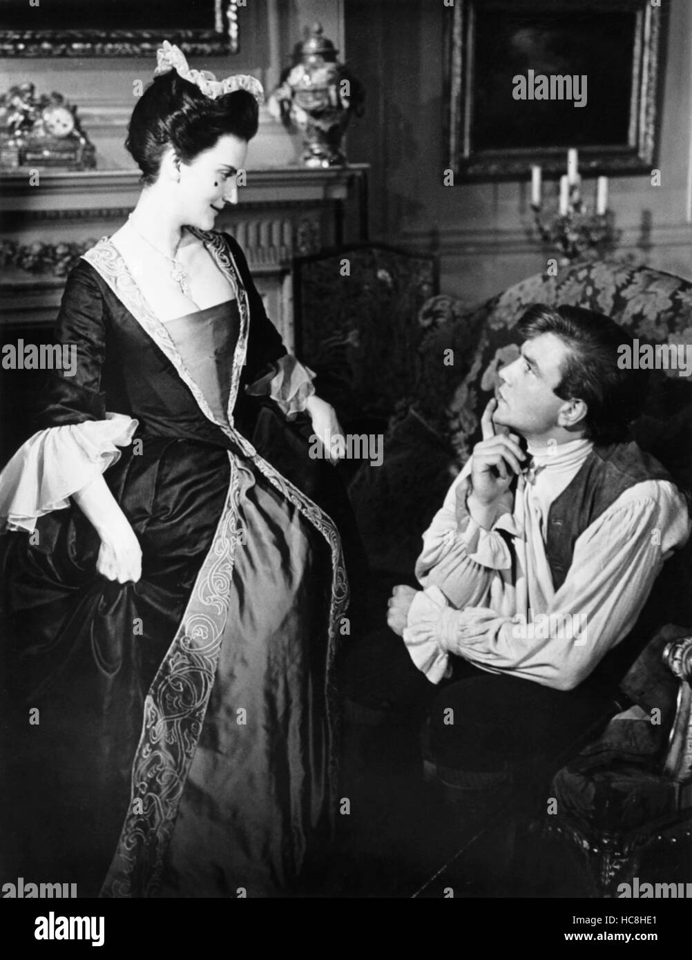 TOM JONES, from left, Rachel Kempson, Albert Finney, 1963 Stock Photo ...