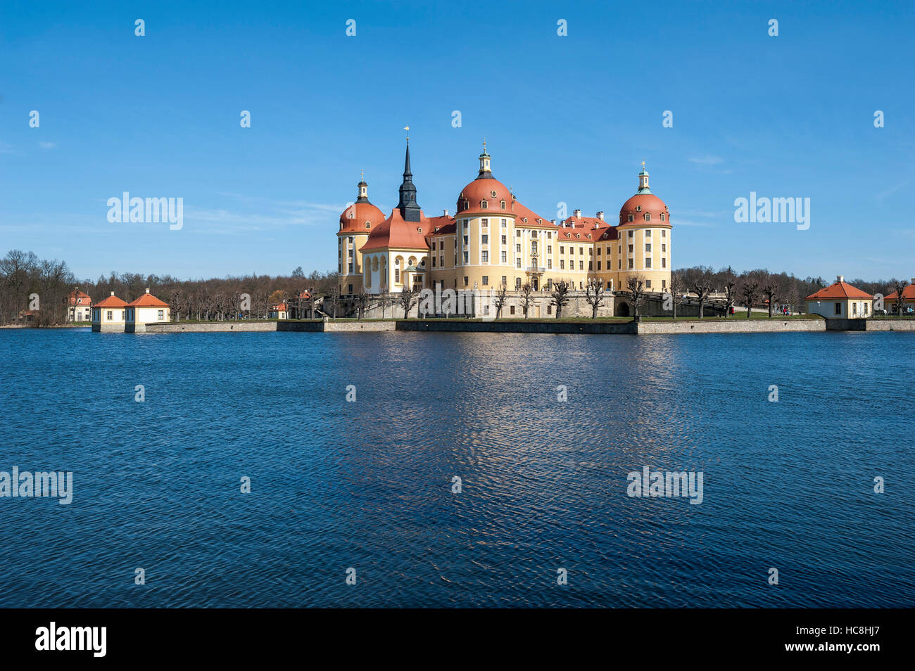 Moritzburg Castle, Saxony, Germany, Europe Stock Photo - Alamy