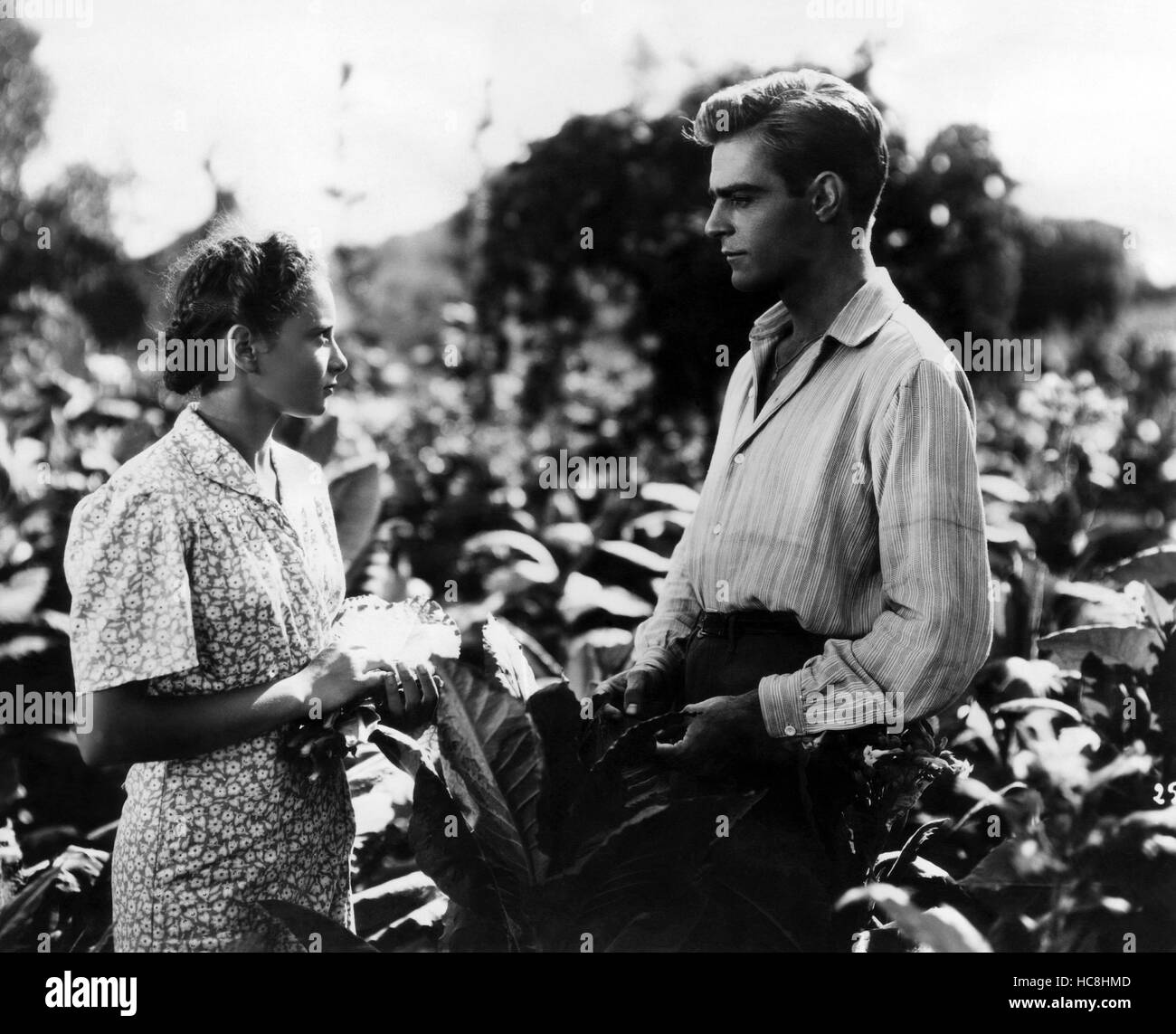 TO LIVE IN PEACE, (aka VIVERE IN PACE), from left: Mirella Monti, Gar Moore, 1947 Stock Photo ...