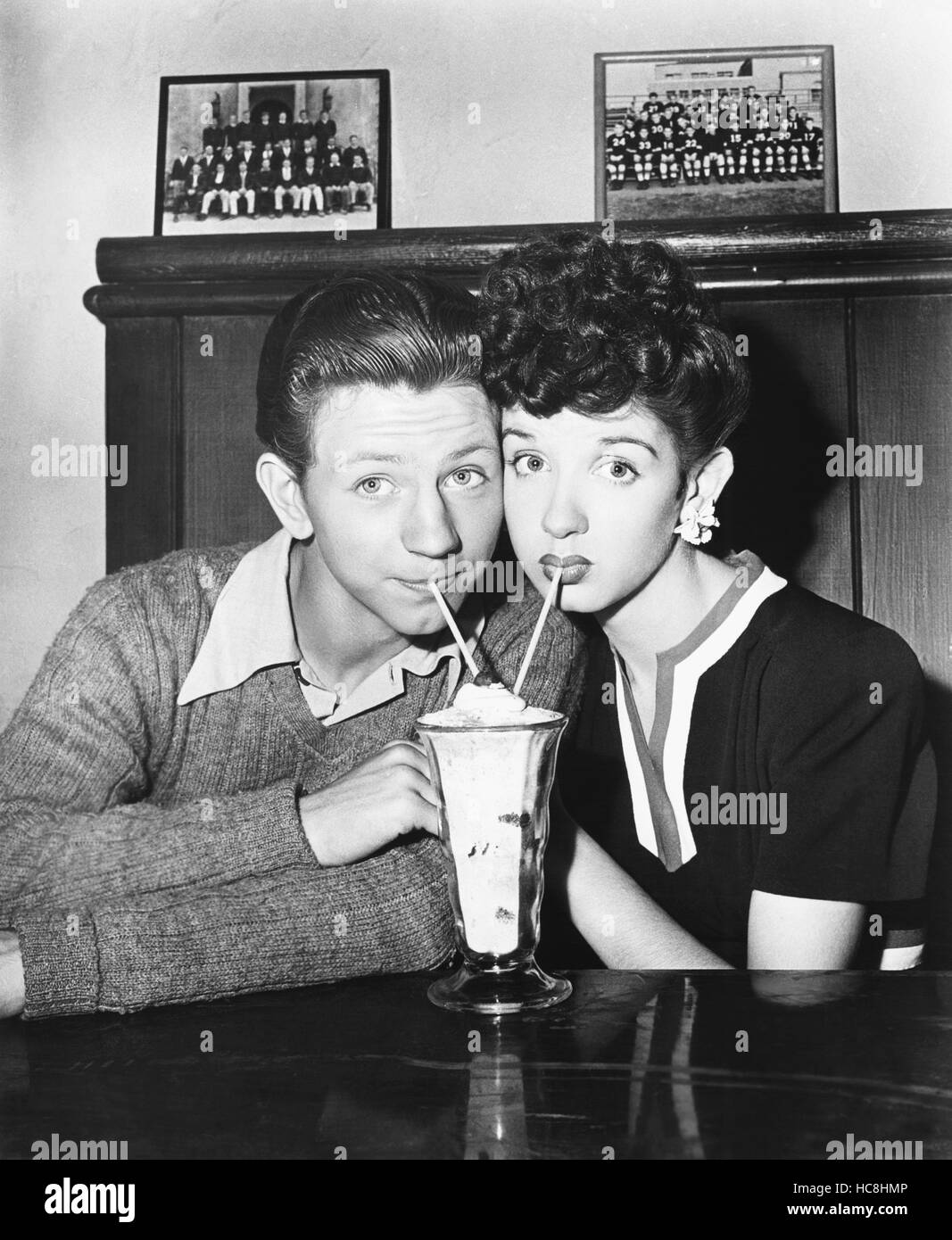 TOP MAN, from left: Donald O'Connor, Peggy Ryan, 1943 Stock Photo - Alamy