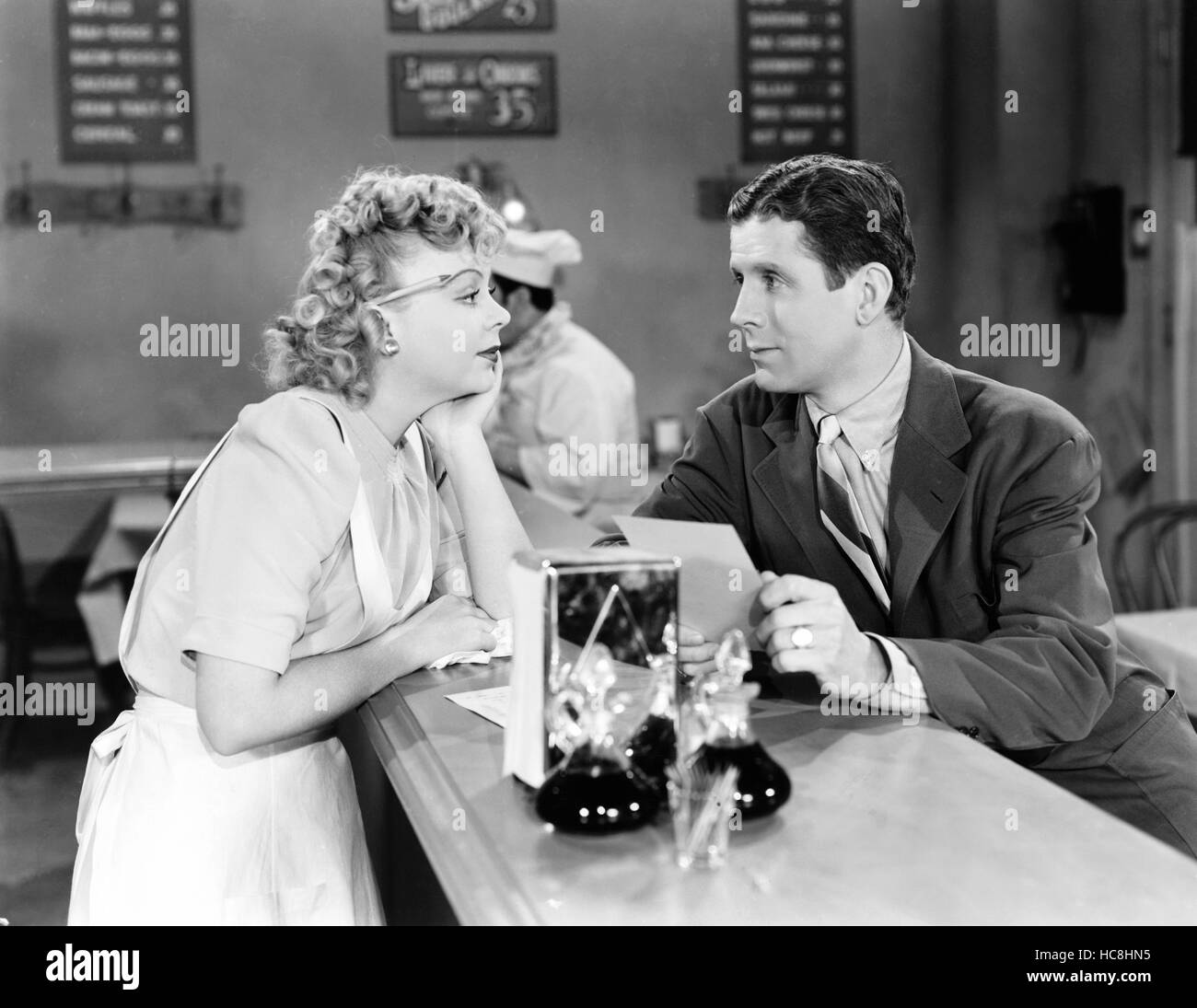 TOO MANY BLONDES, from left: Iris Adrian, Rudy Vallee, 1941 Stock Photo ...