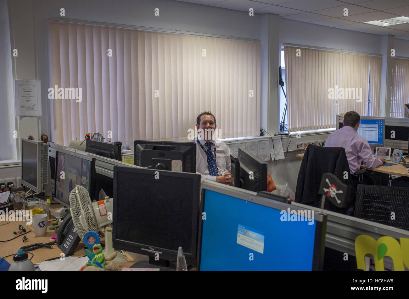 another day in the office Stock Photo - Alamy