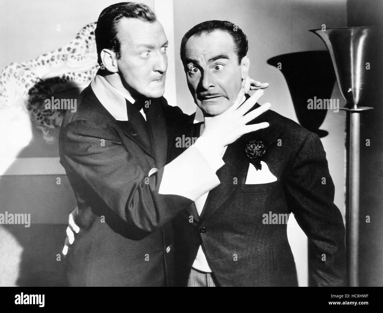 TROUBLE MAKERS, from left, Huntz Hall, Fritz Feld, 1948 Stock Photo - Alamy