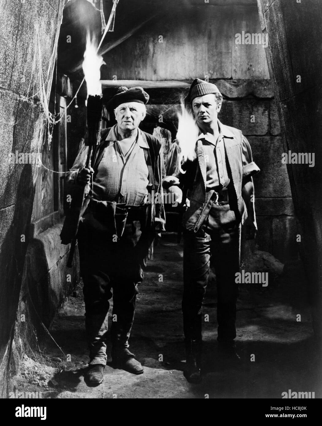 TREASURE OF THE GOLDEN CONDOR, from left: Finlay Currie, Cornel Wilde ...