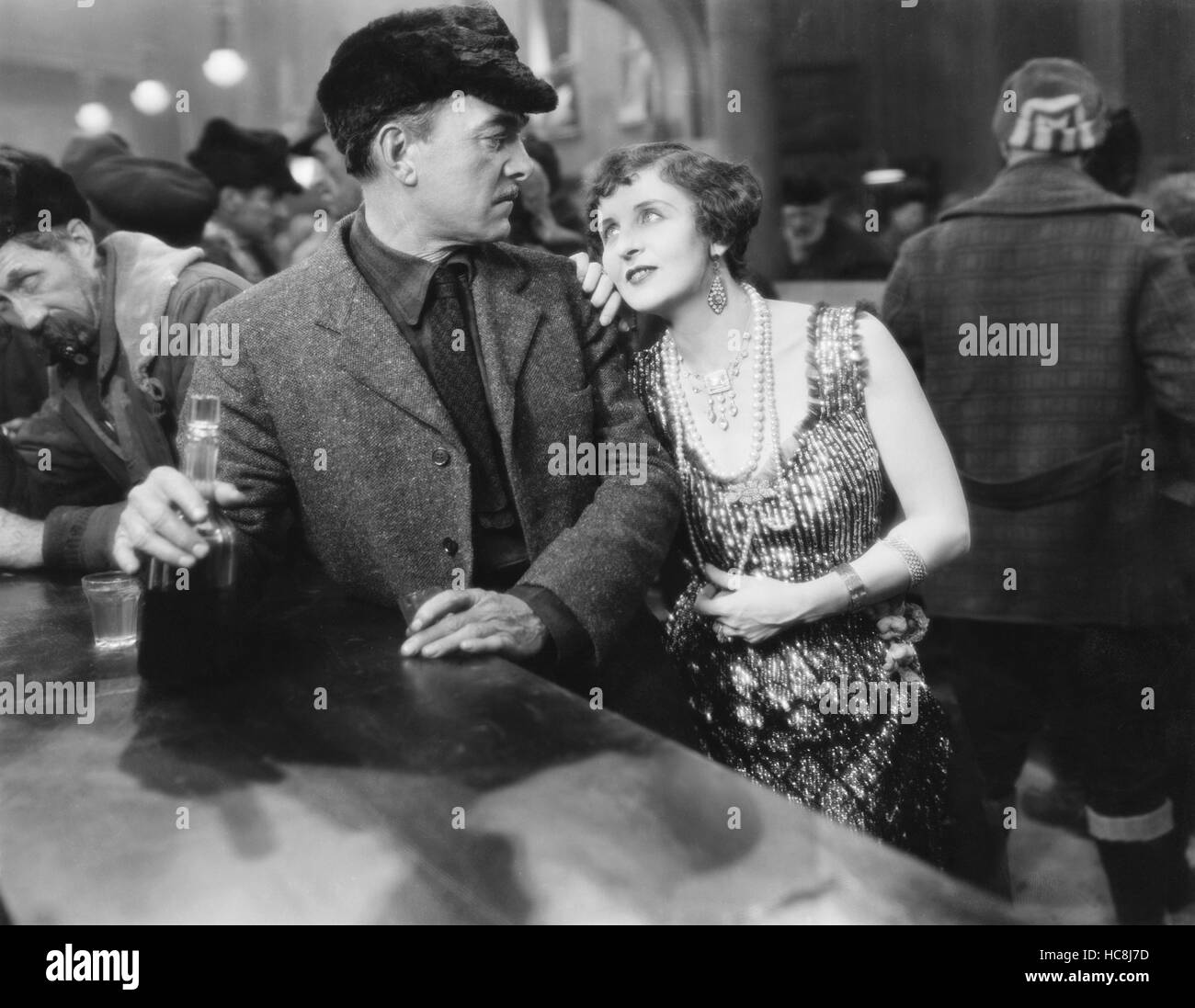 THE TRAIL OF '98, from left: Harry Carey, Doris Lloyd, 1928 Stock Photo ...