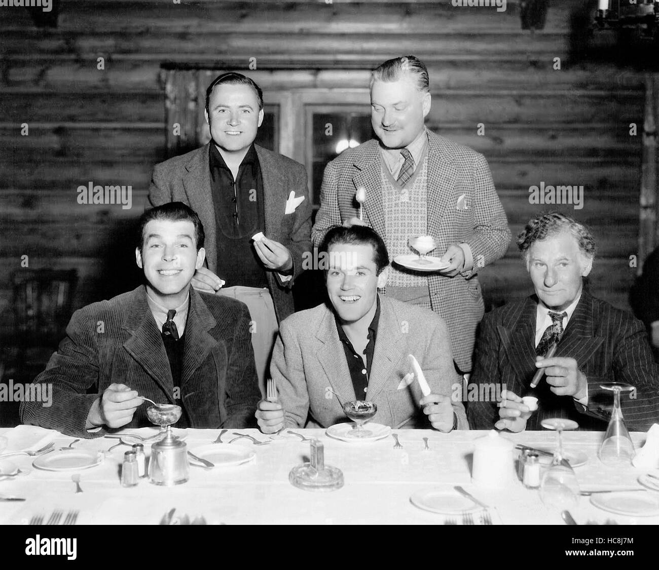 THE TRAIL OF THE LONESOME PINE, from left, Fred MacMurray, director ...
