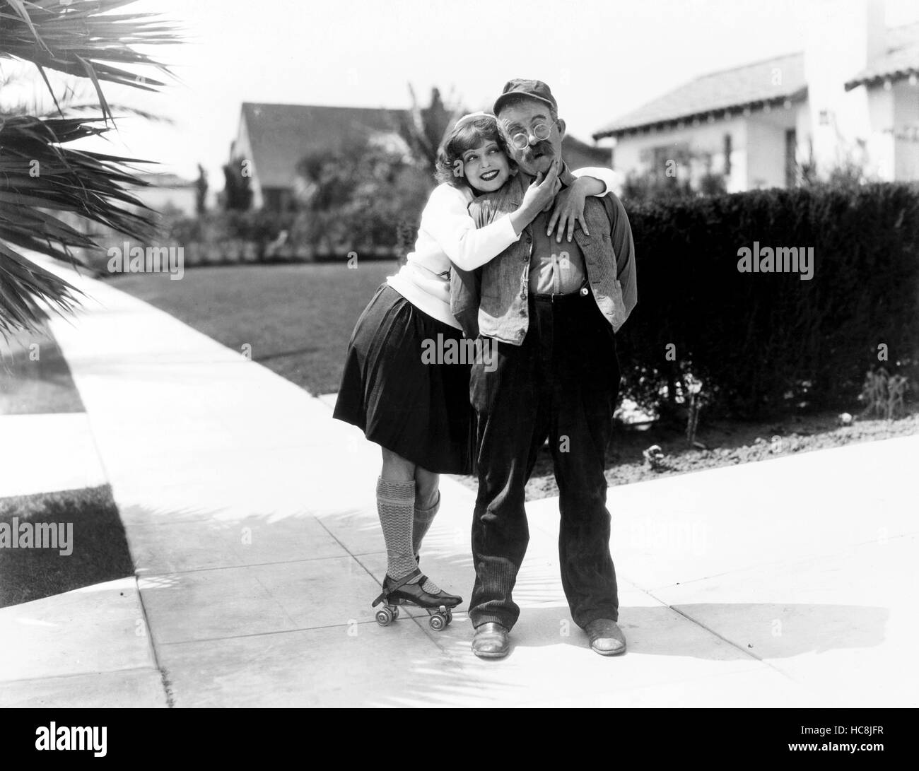 A TRIP THROUGH THE PARAMOUNT STUDIO, from left, Clara Bow, Chester ...