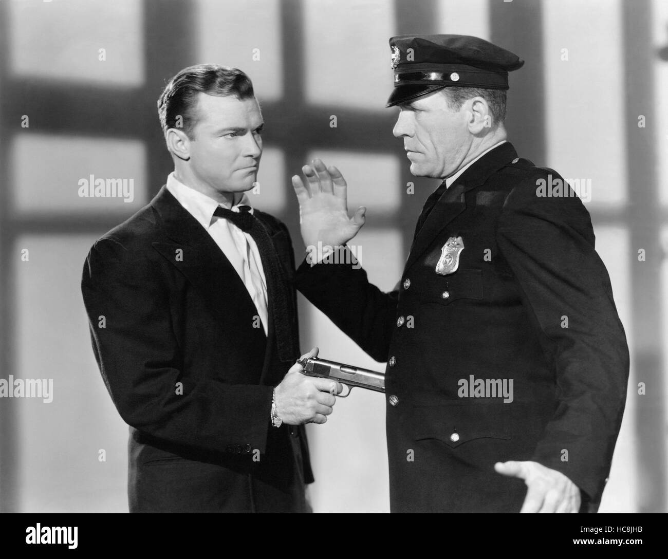 TRAIN TO ALCATRAZ, from left, Don 'Red' Barry, Roy Barcroft, 1948 Stock ...
