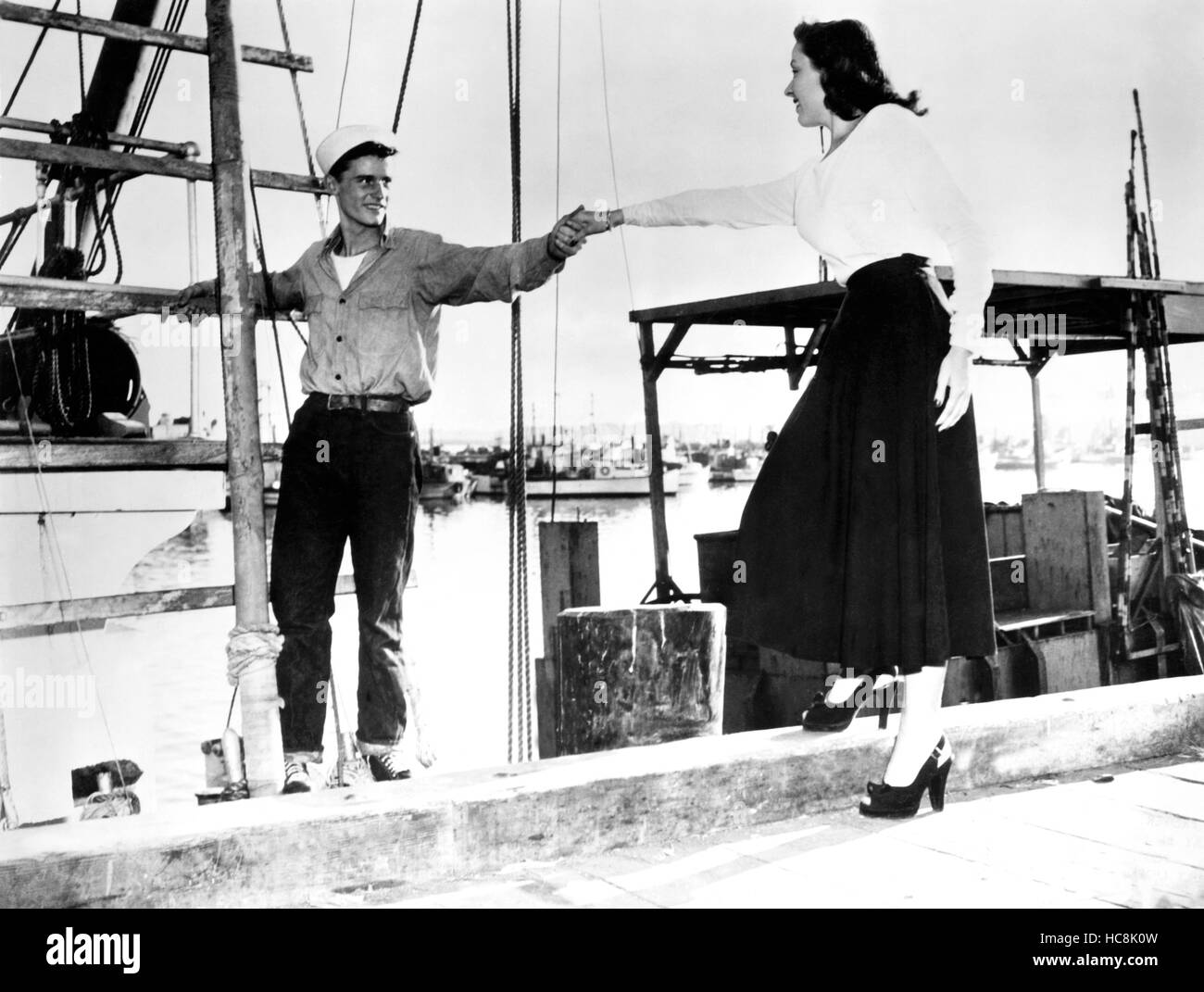 TUNA CLIPPER, from left, Roddy McDowall, Elena Verdugo, 1949 Stock ...
