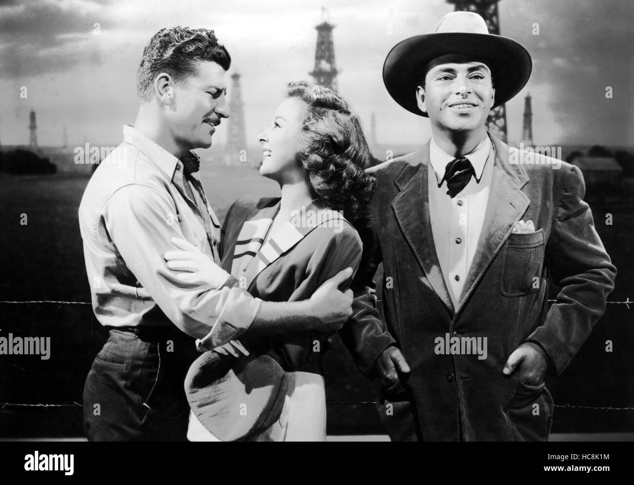 TULSA, Robert Preston, Susan Hayward, Pedro Armendariz, 1949 Stock ...