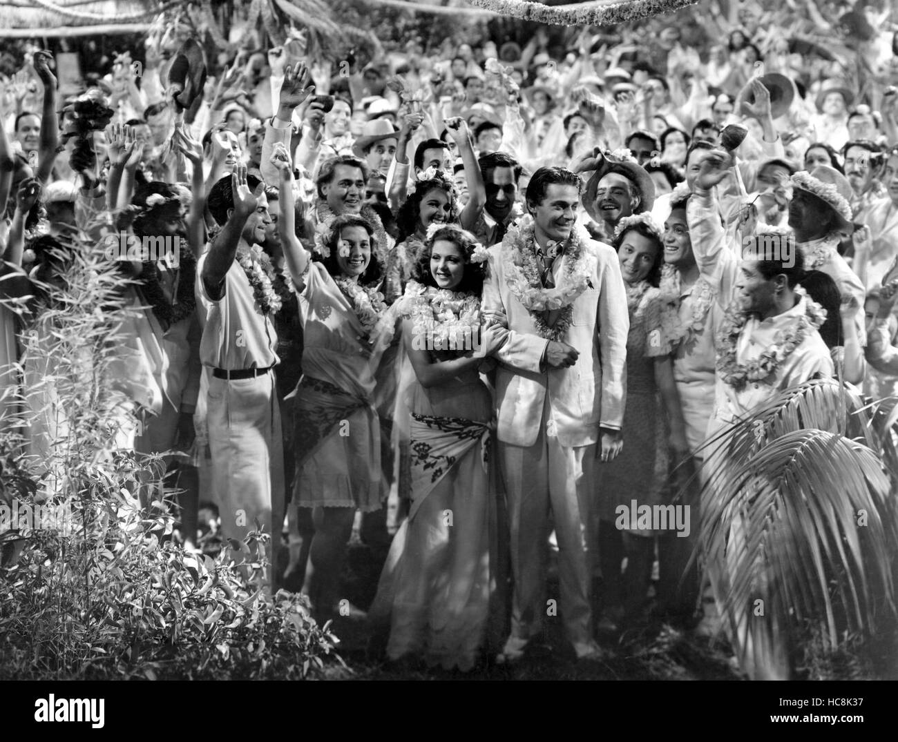 THE TUTTLES OF TAHITI, Peggy Drake, Jon Hall, 1942 Stock Photo - Alamy