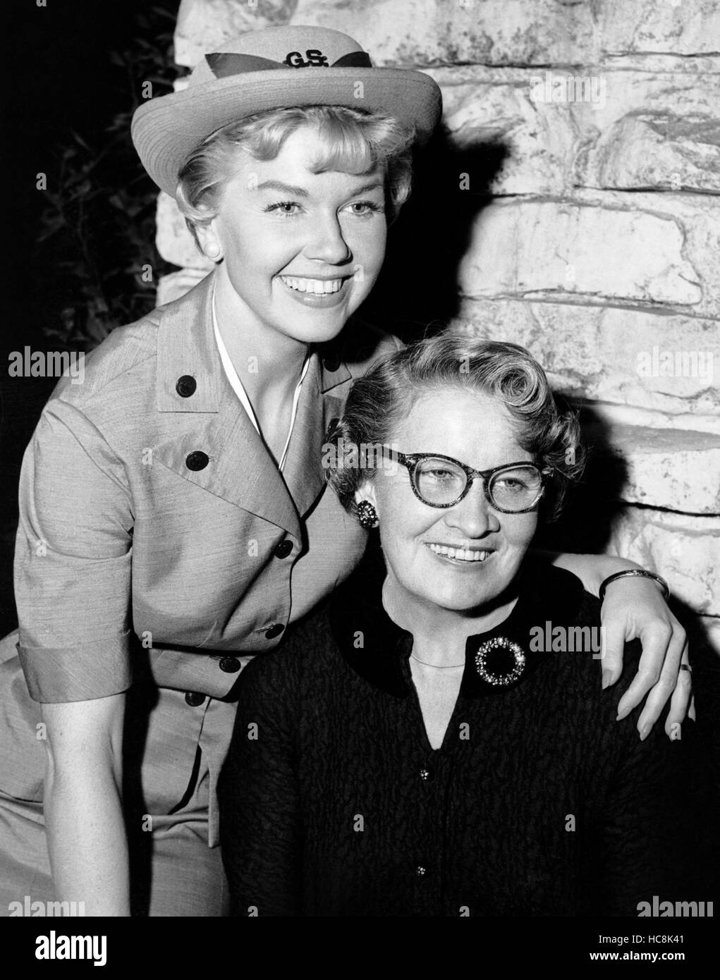 THE TUNNEL OF LOVE, Doris Day, left, with her mother, Alma Kappelhoff ...