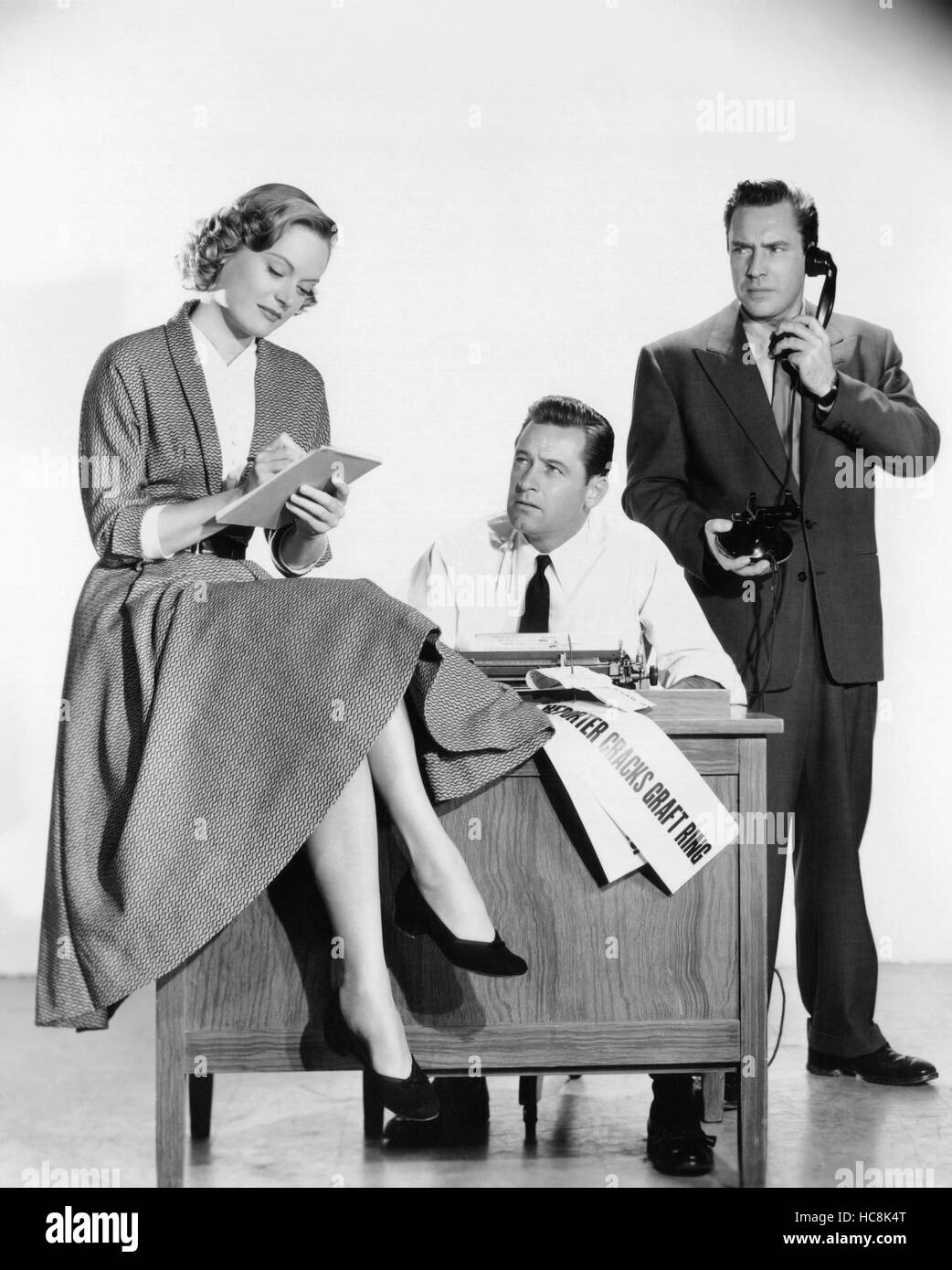 THE TURNING POINT, from left, Alexis Smith, William Holden, Edmond O ...