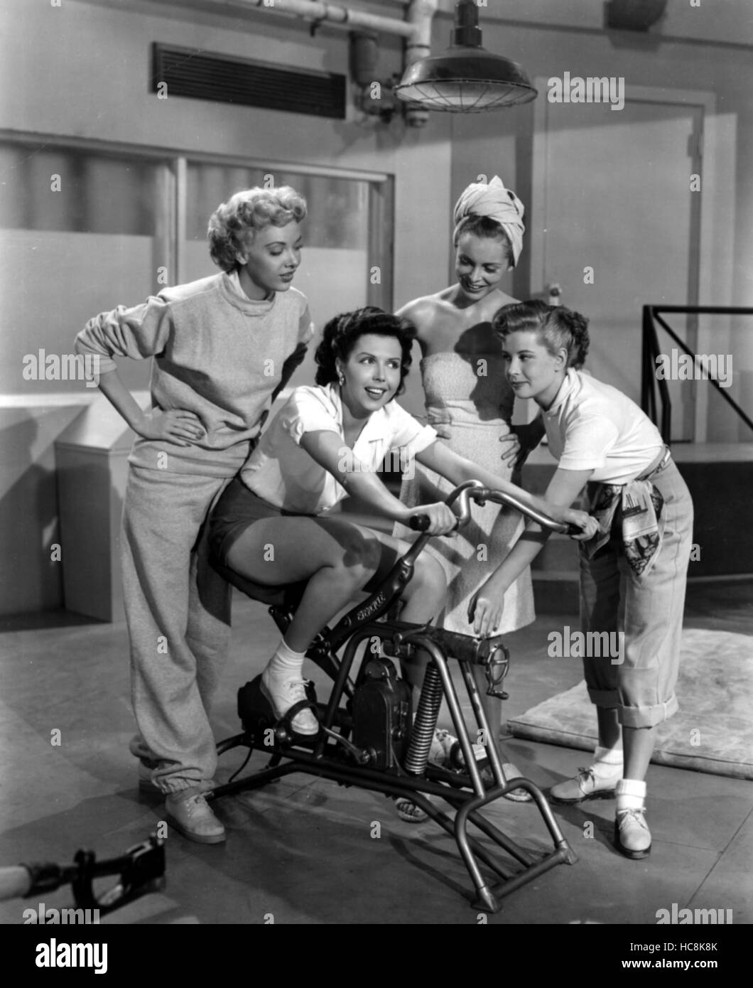 TWO TICKETS TO BROADWAY, Barbara Lawrence, Ann Miller, Janet Leigh, Gloria DeHaven, 1951 Stock ...