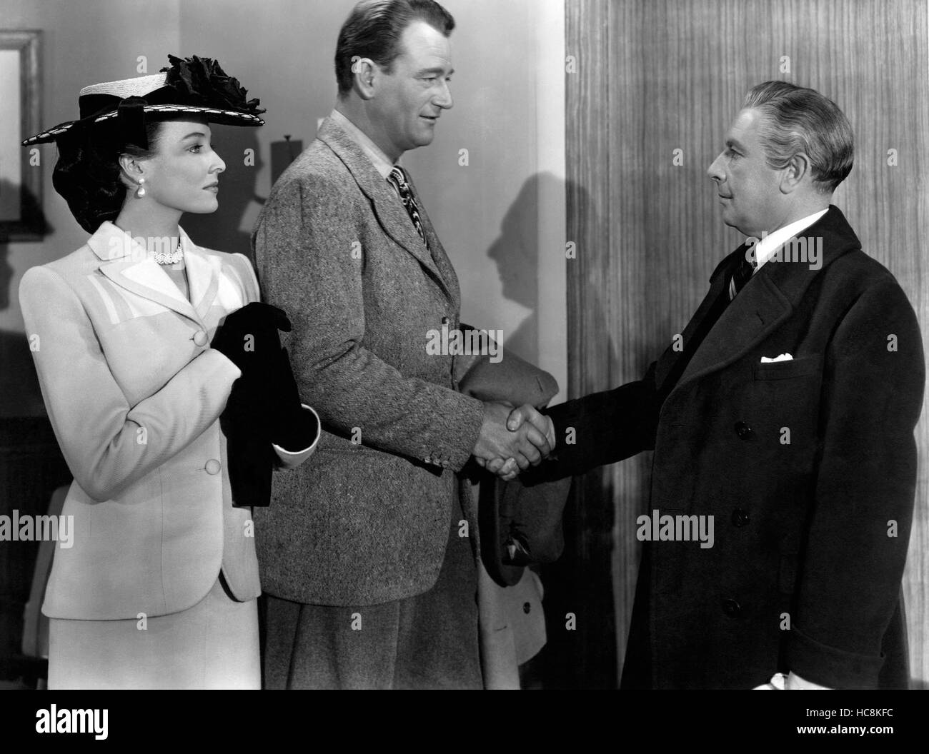 TYCOON, Laraine Day, John Wayne, Cedric Hardwicke, 1947 Stock Photo - Alamy