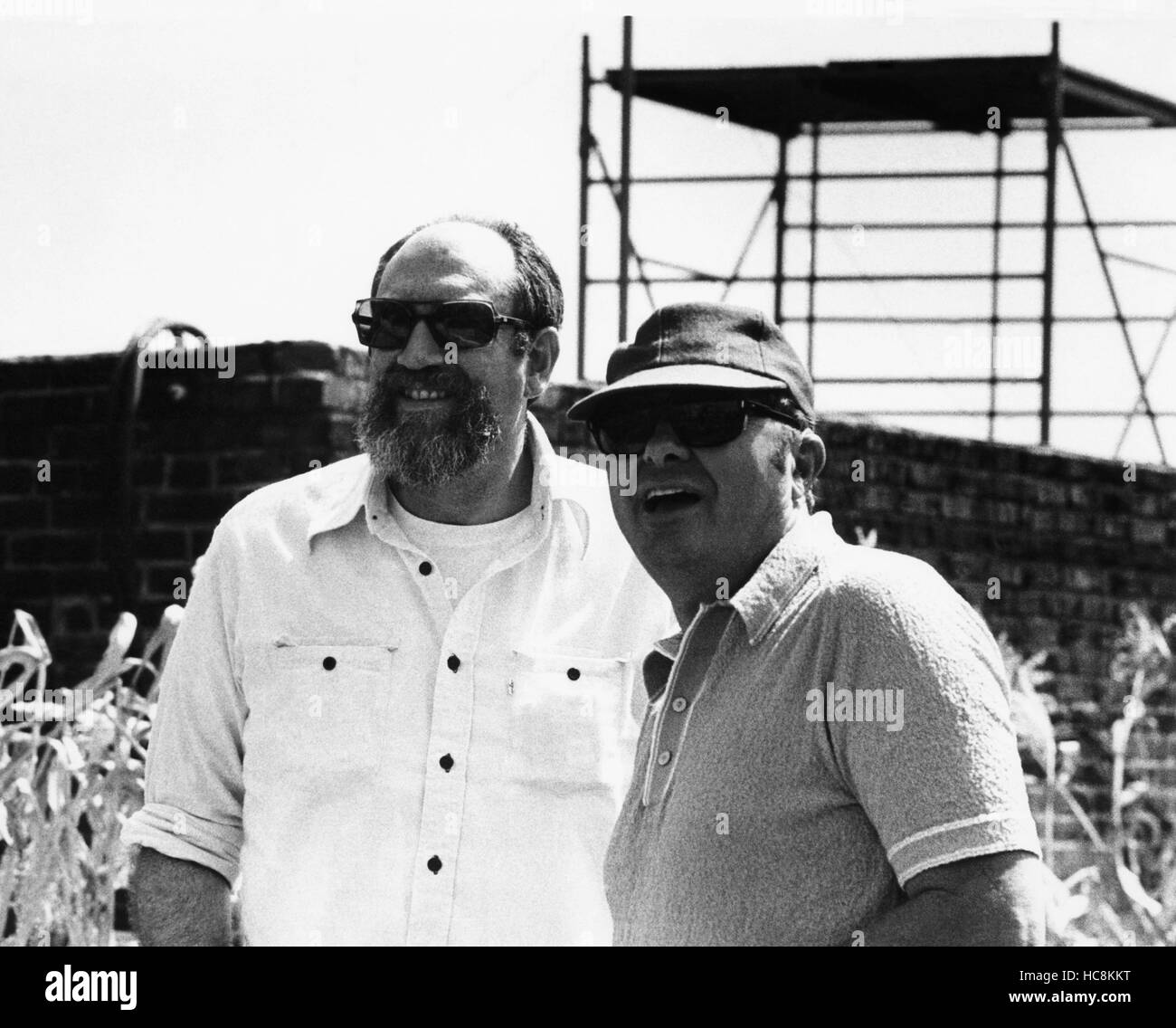 THE ULTIMATE WARRIOR, from left: producer Jerry Weintraub, director ...