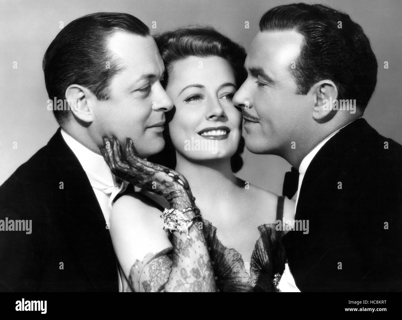 UNFINISHED BUSINESS, Robert Montgomery, Irene Dunne, Preston Foster ...